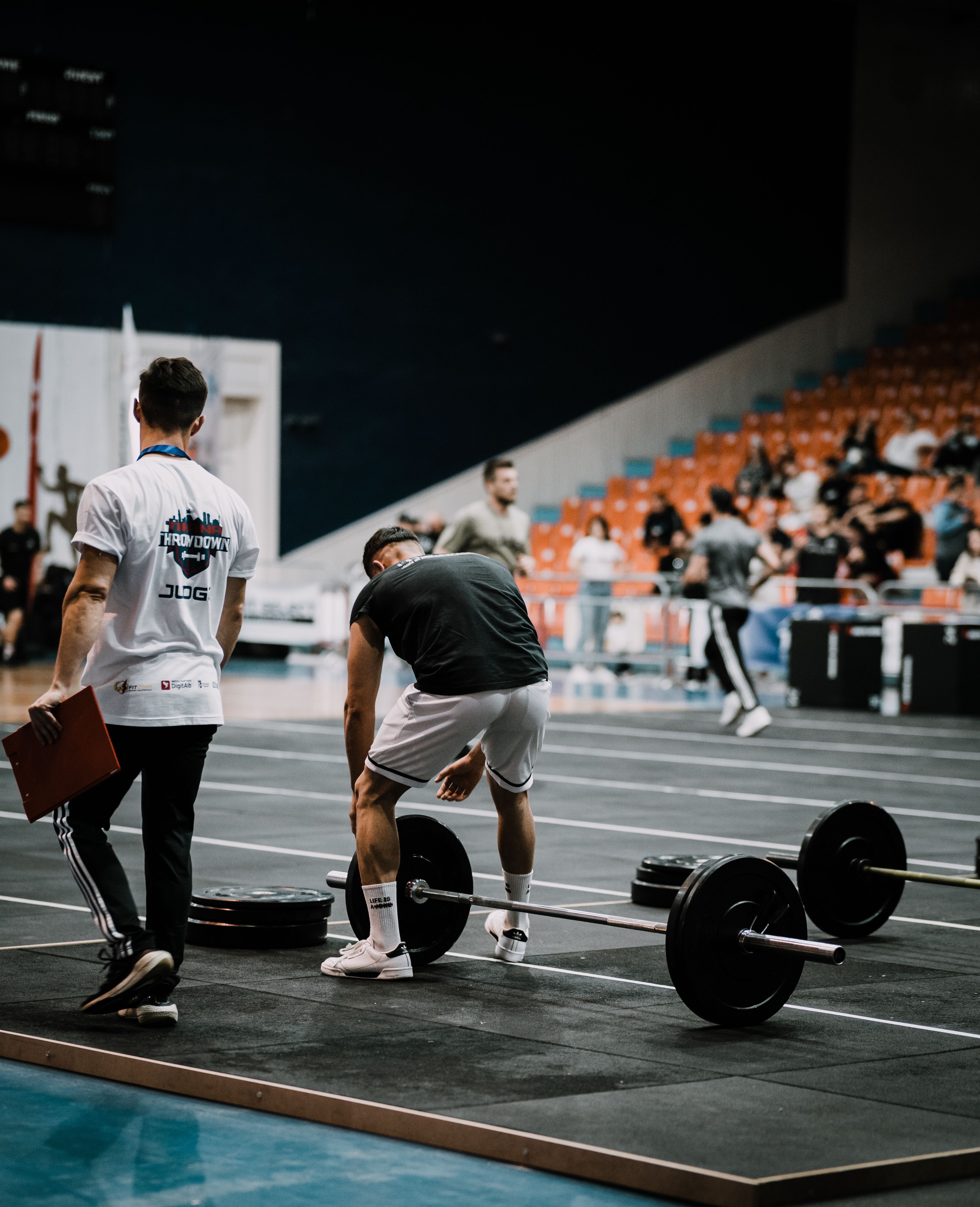 Competititon with Weights at Gym · Free Stock Photo