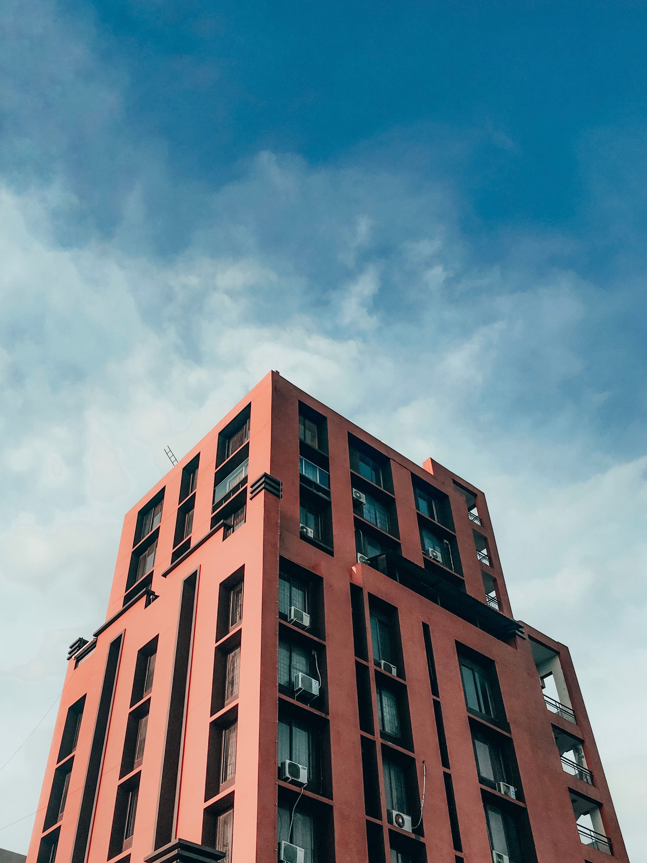Free stock photo of 4k wallpaper, architecture, blue sky, building ...