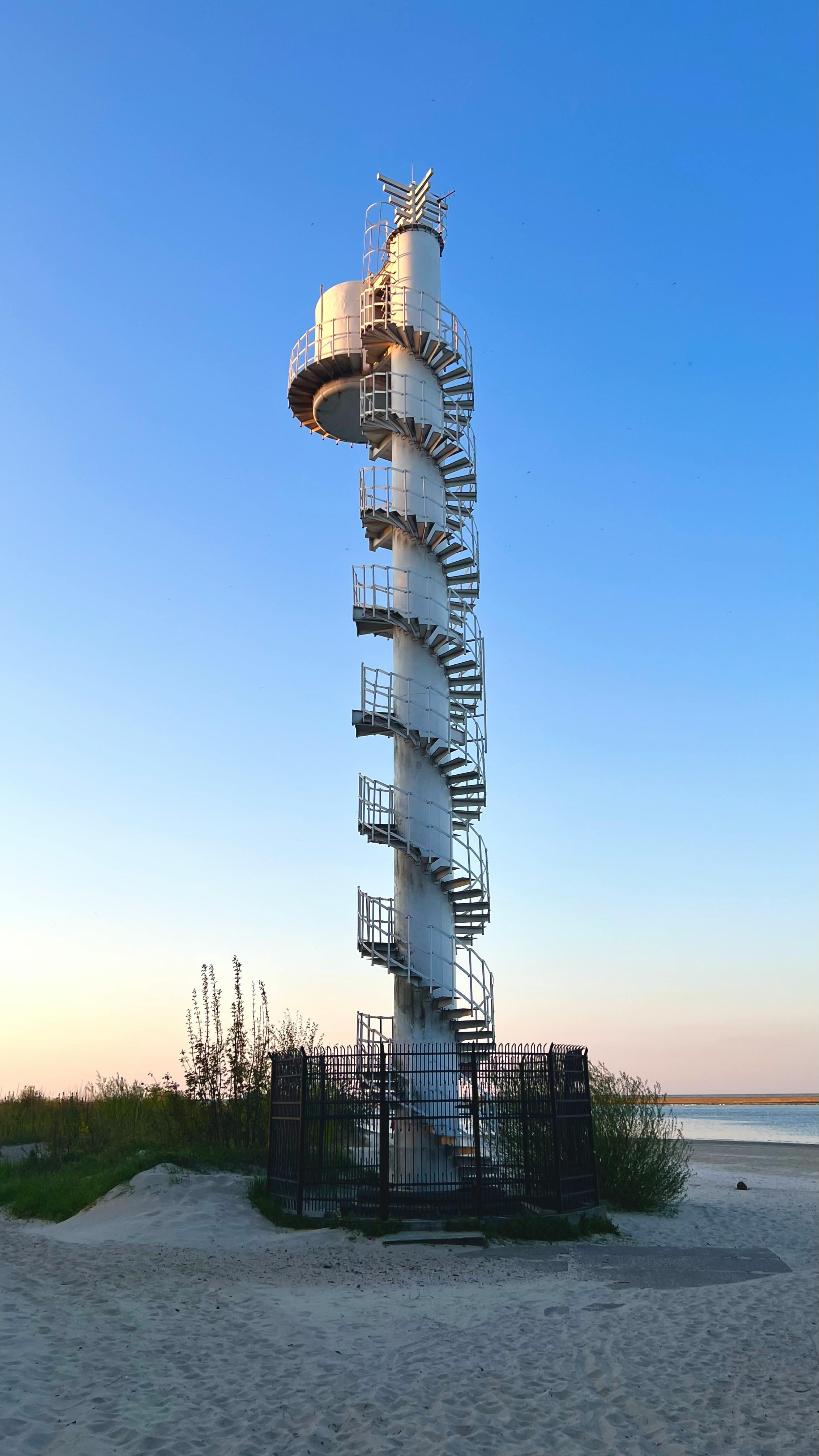 Navigation Tower on Beach in Swinoujscie in Poland · Free Stock Photo