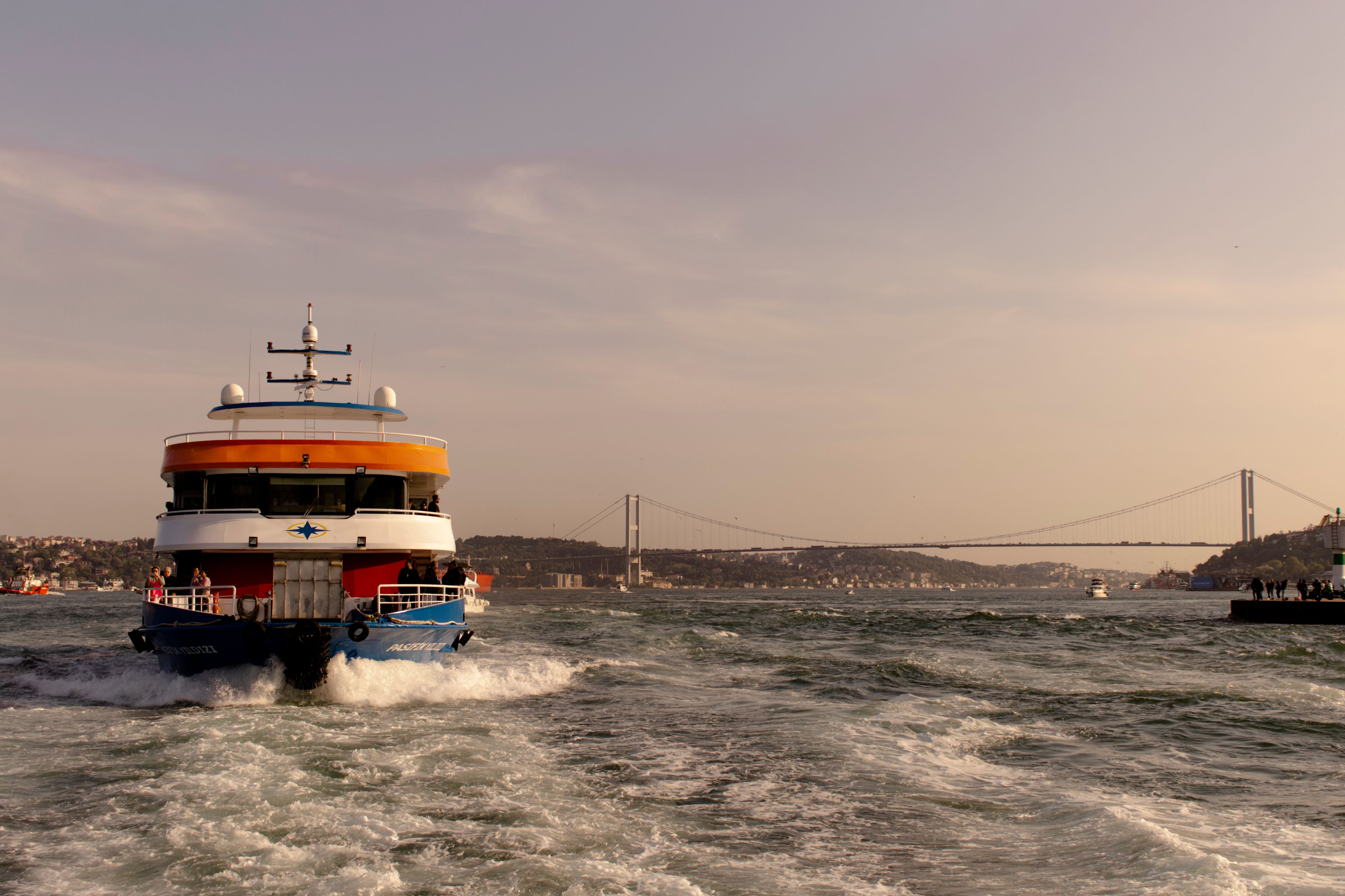 Stern of Sailing Ferry · Free Stock Photo