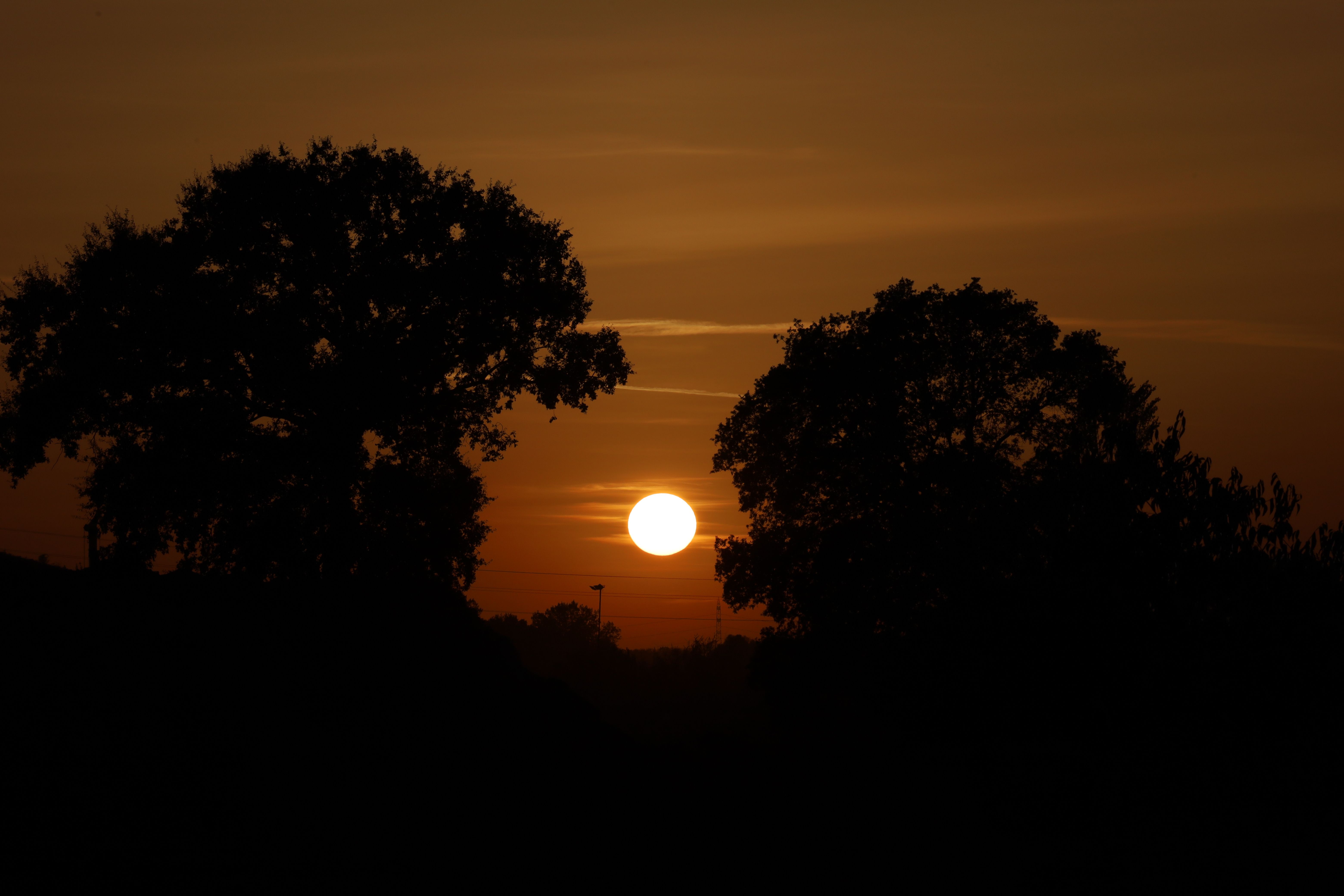 Naturaleza Sol Oscuro Gratis