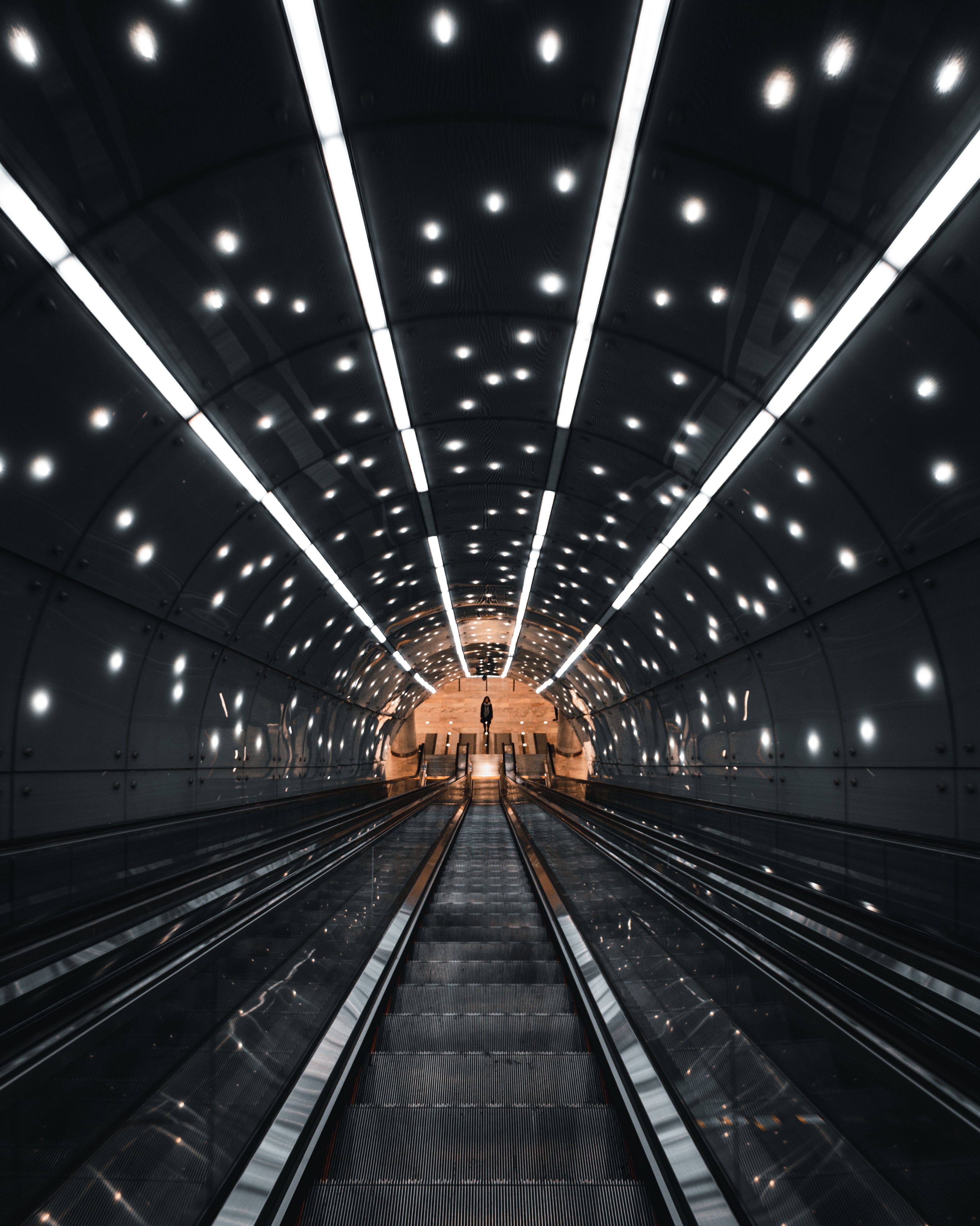 Landscape Photo of Two Escalators · Free Stock Photo