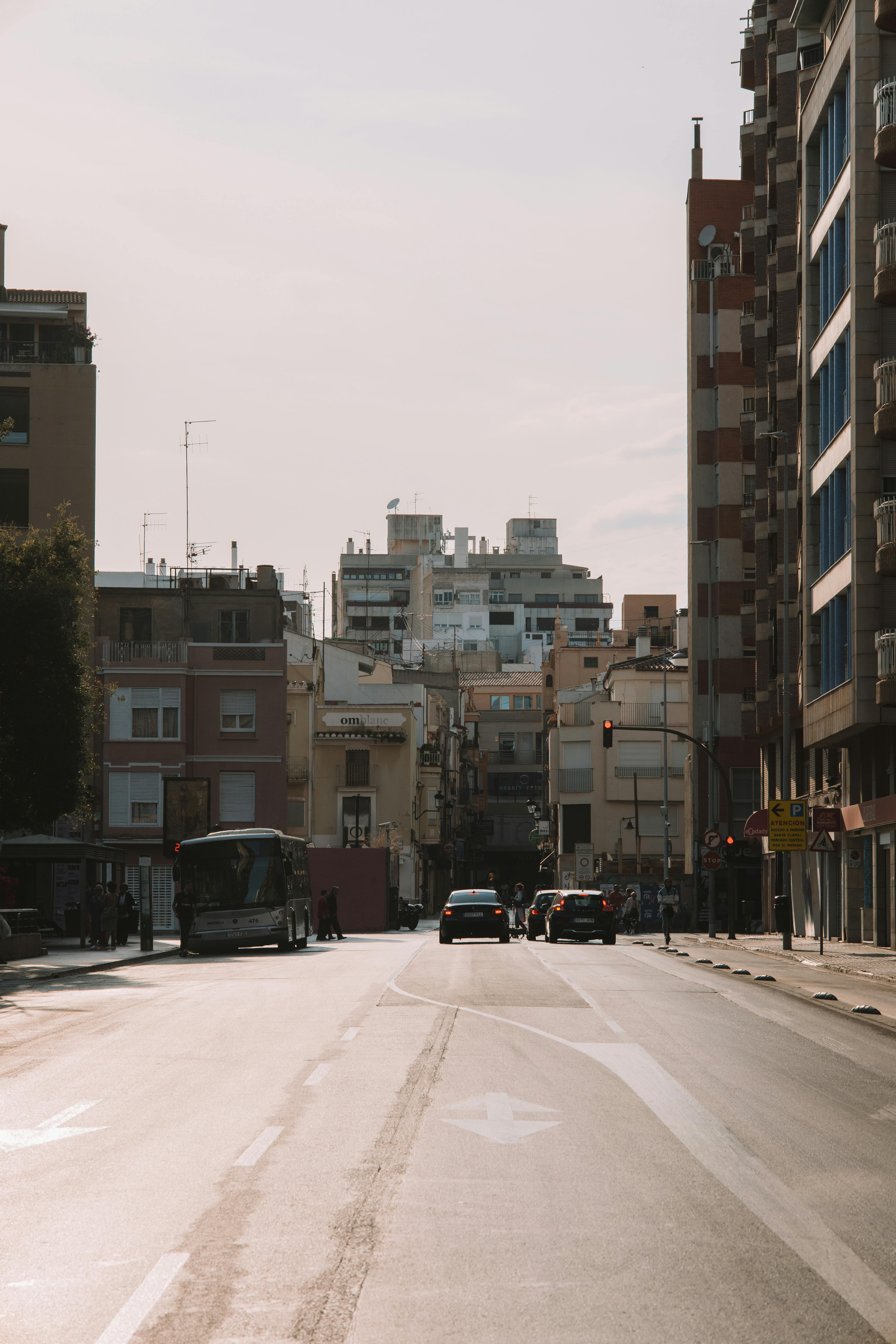 A Street in a City · Free Stock Photo