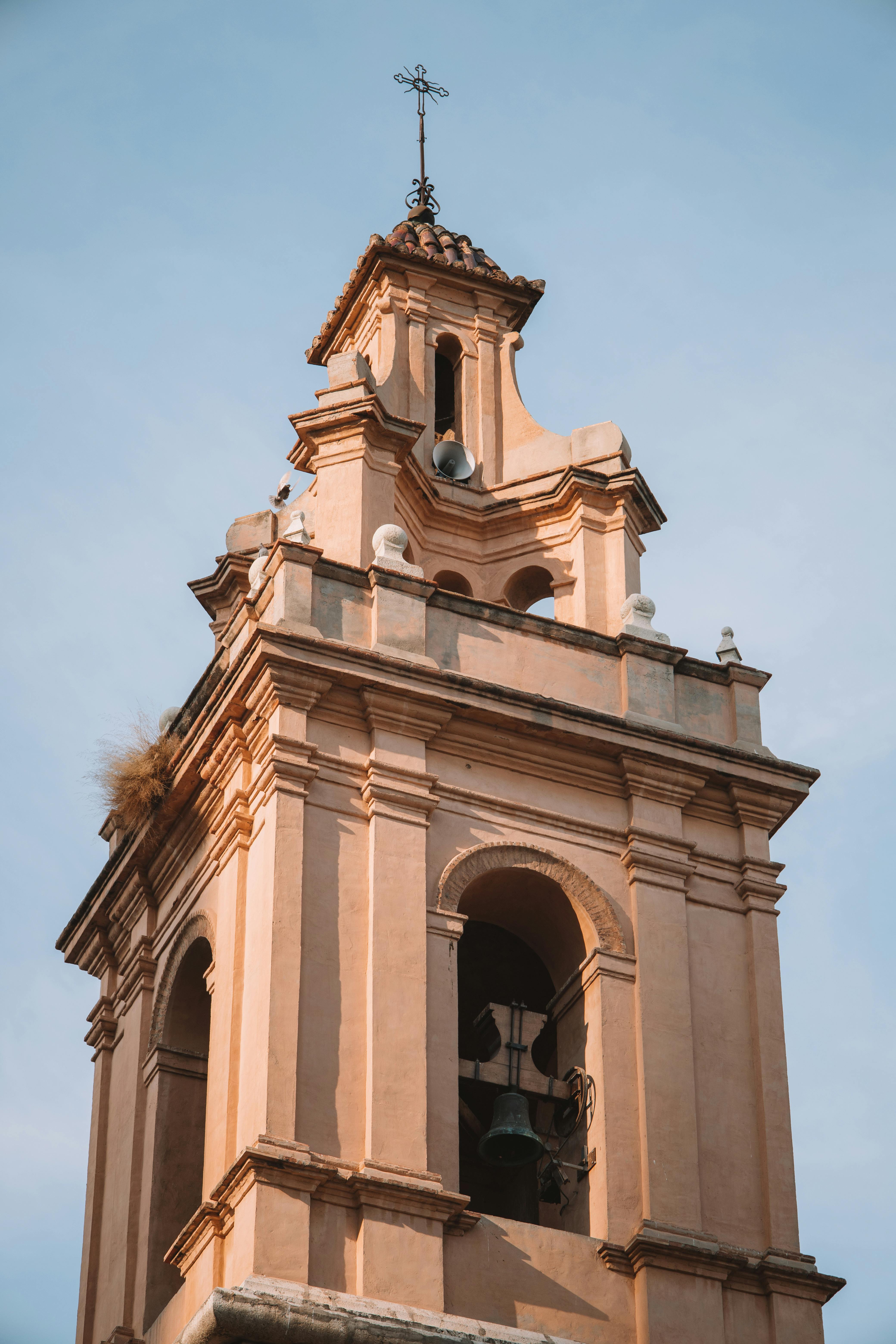 Low Angle Shot of Church Roof · Free Stock Photo