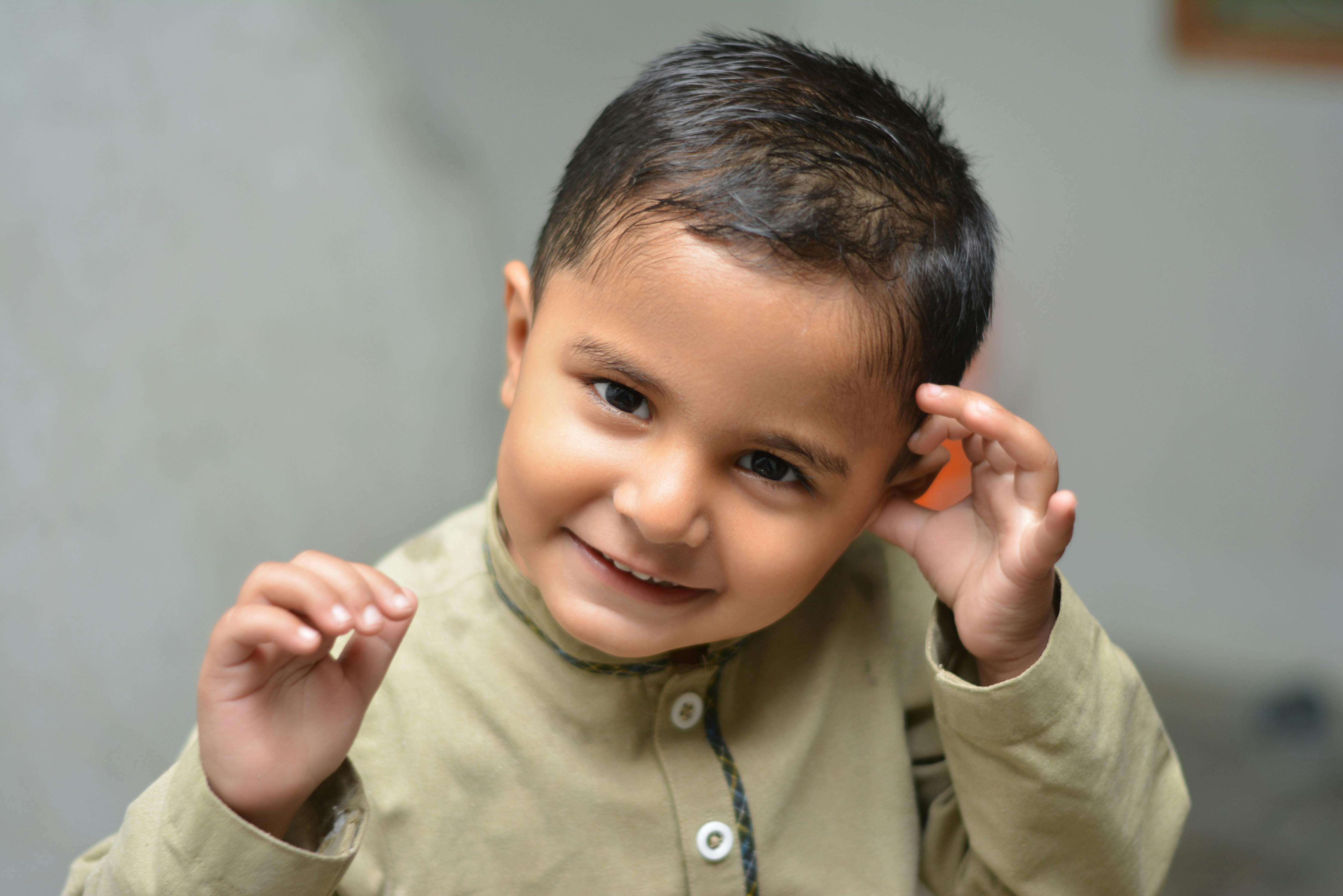 Face of Smiling Boy · Free Stock Photo