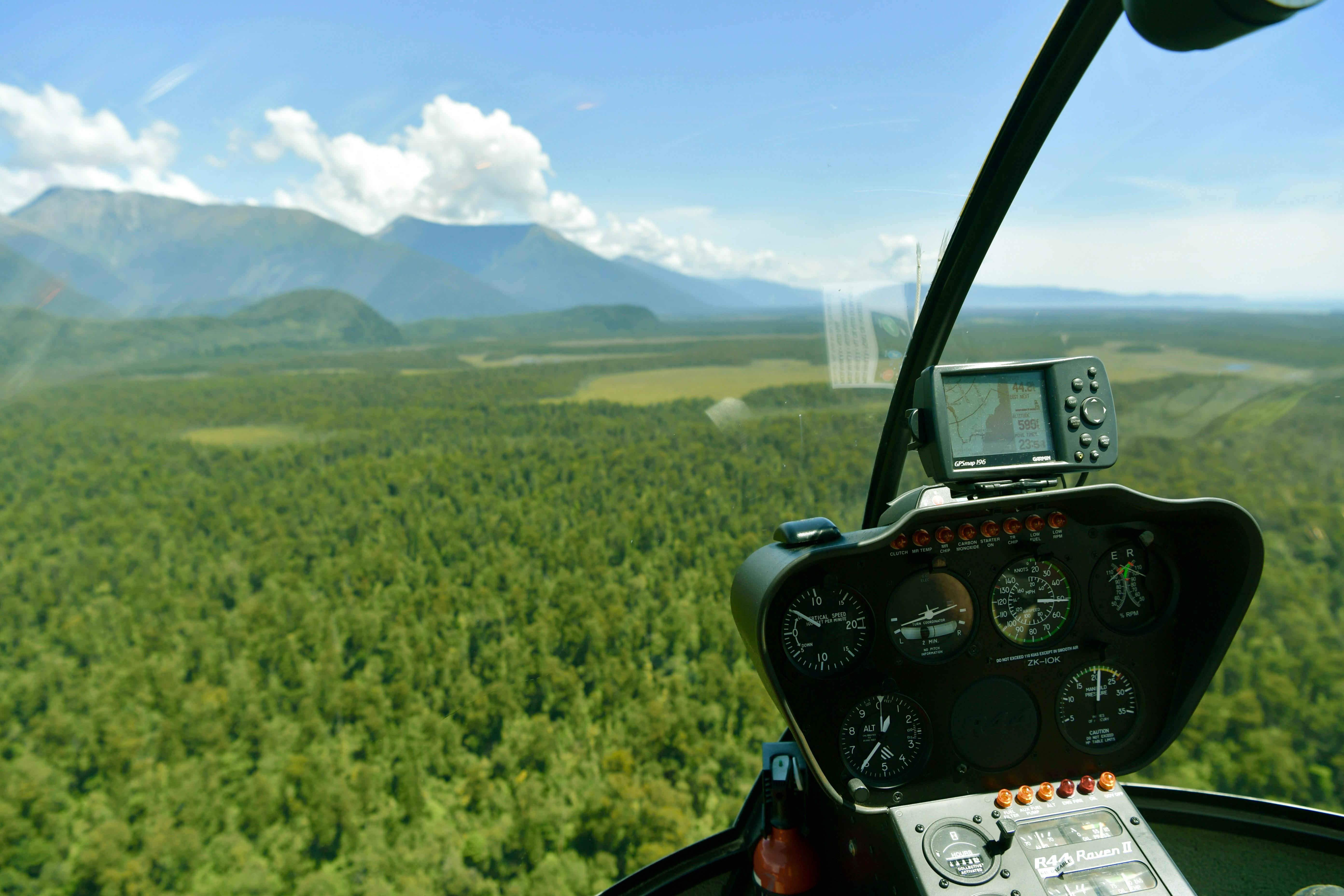 Dashboard in Helicopter · Free Stock Photo