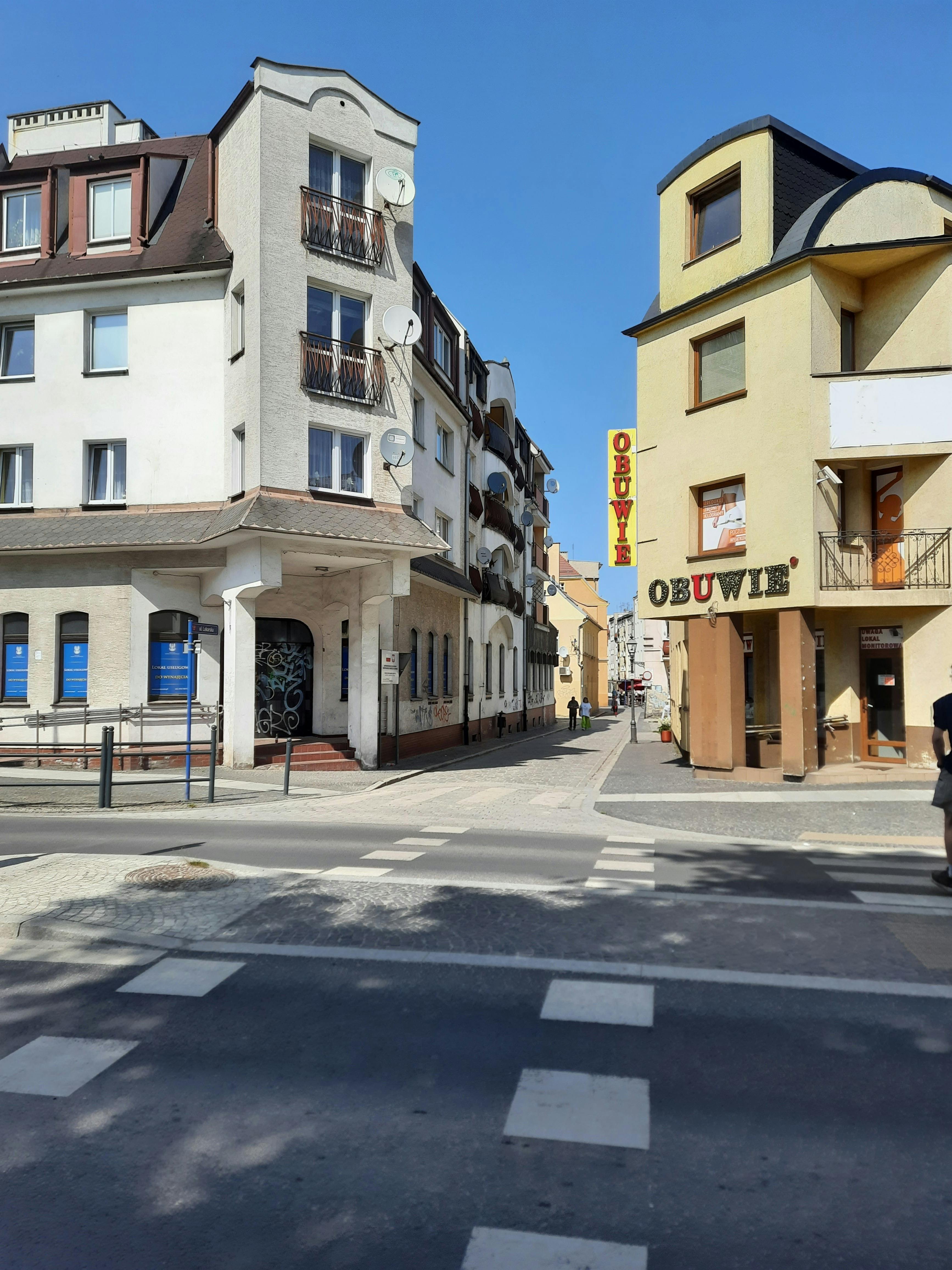 Calm Street in Small Polish Town · Free Stock Photo