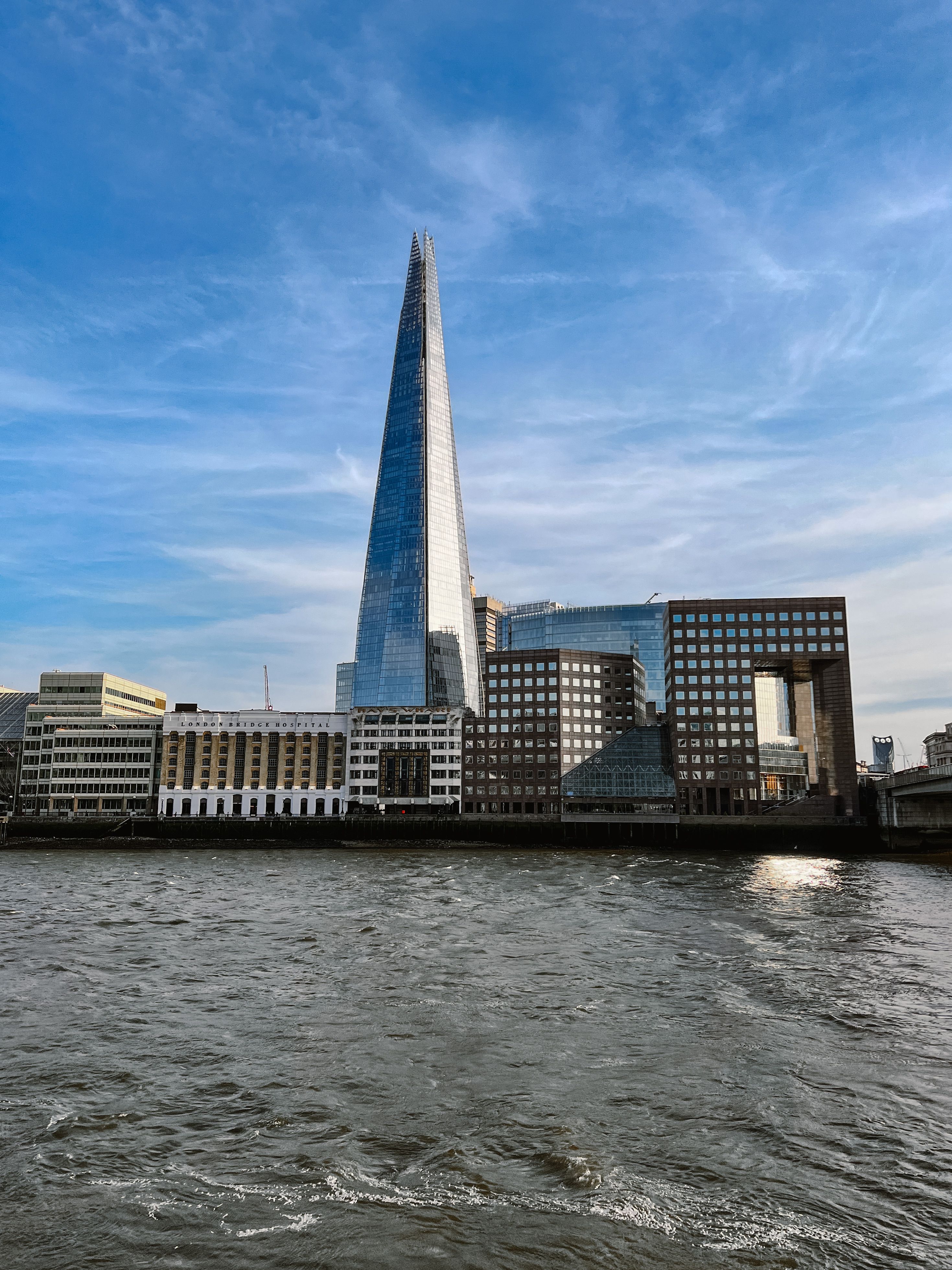The Shard near Thames in London · Free Stock Photo