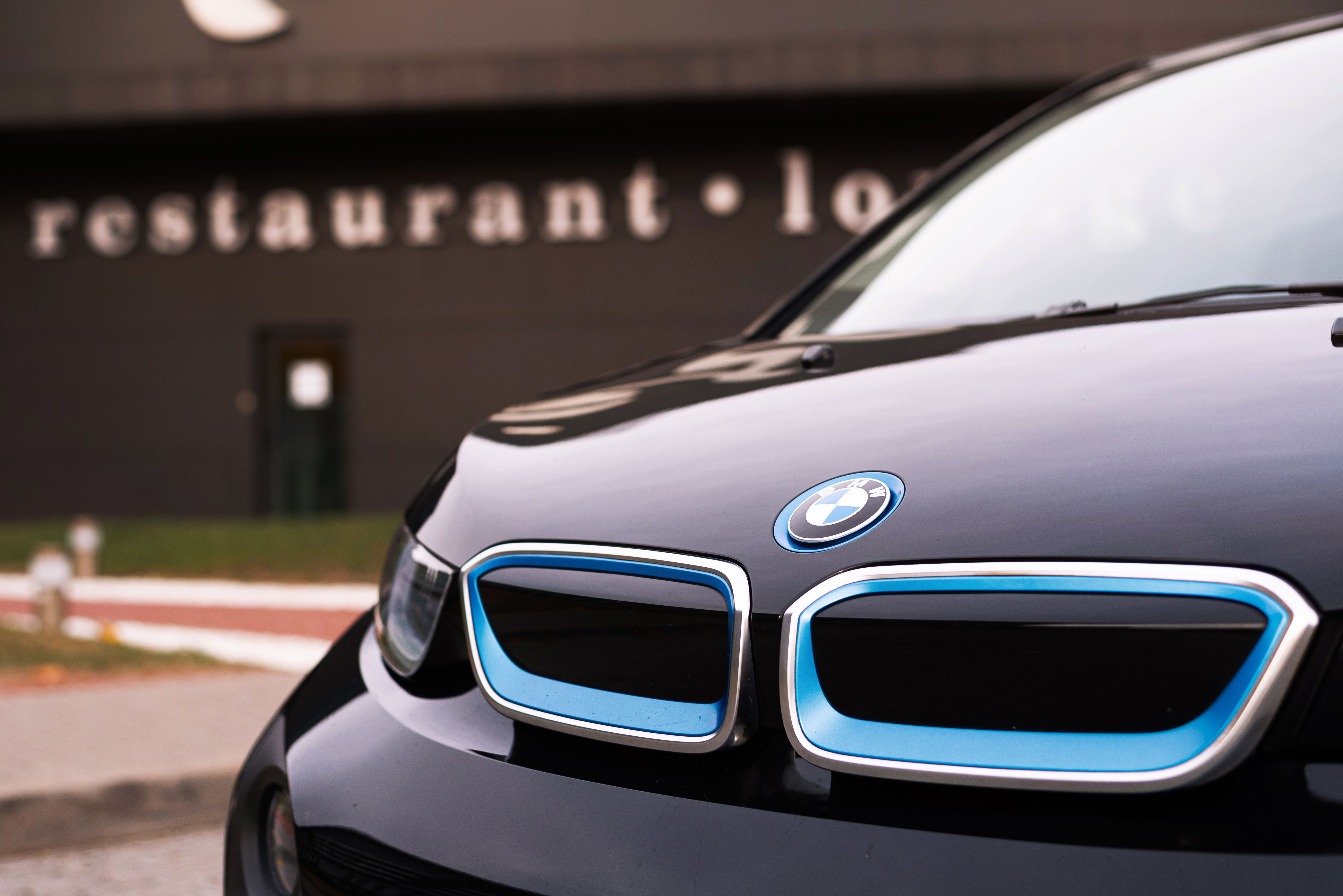 Close up of Black BMW · Free Stock Photo