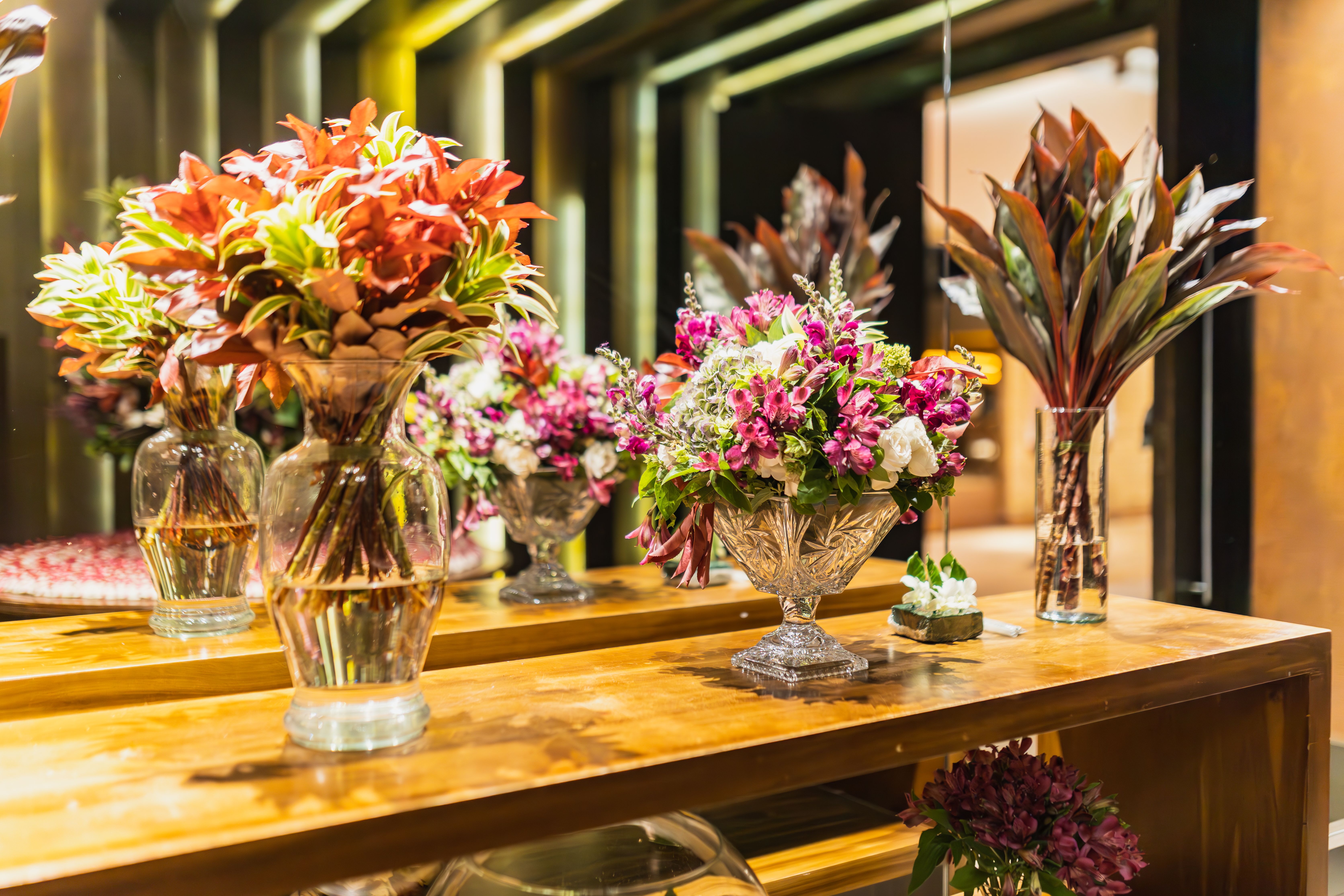 Flower Bouquets in Vases · Free Stock Photo