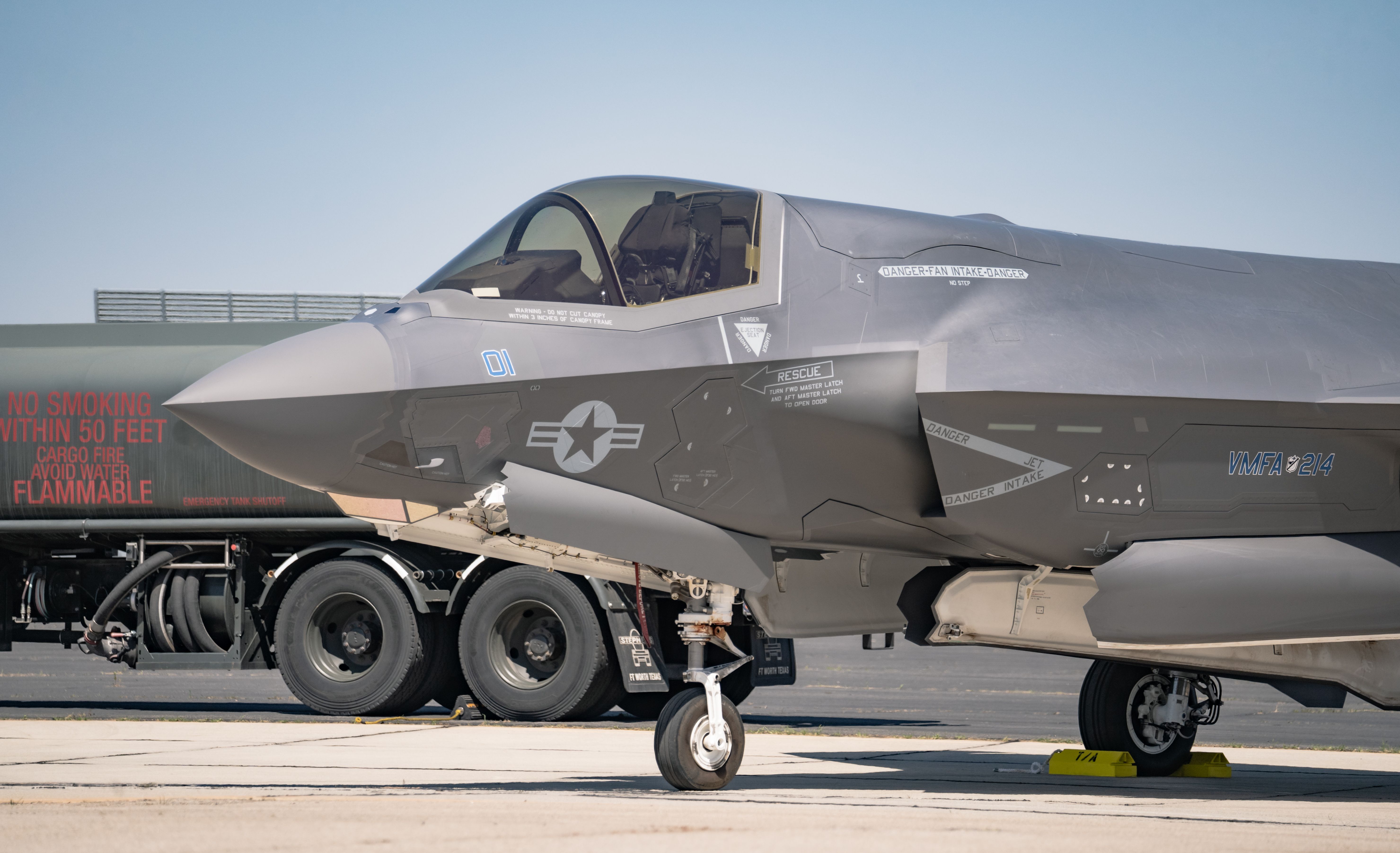 View of a F-35B STOVL Combat Aircraft · Free Stock Photo