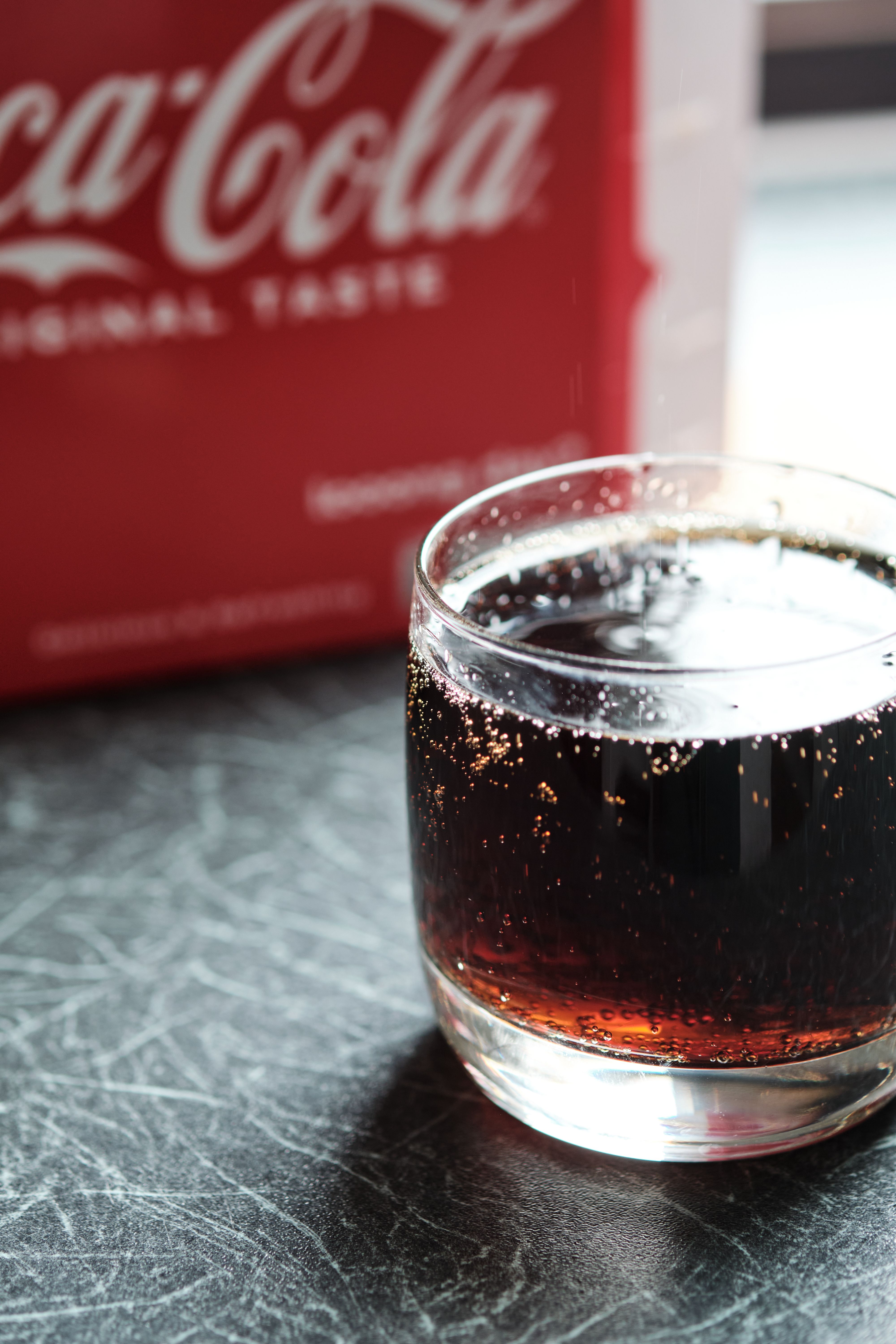 Close-up View of Cold Drink with Straw · Free Stock Photo