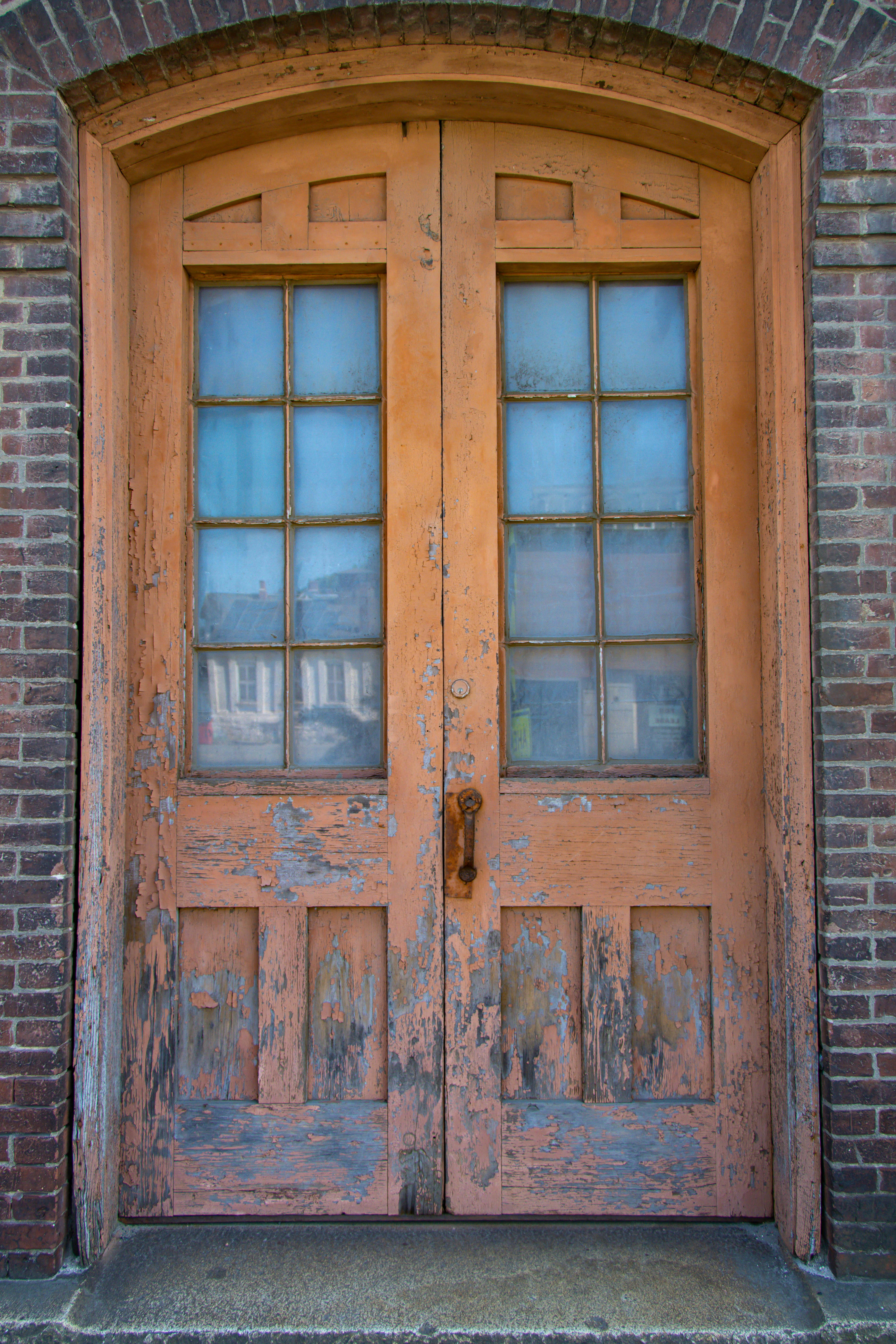 Wooden Scratched Door · Free Stock Photo