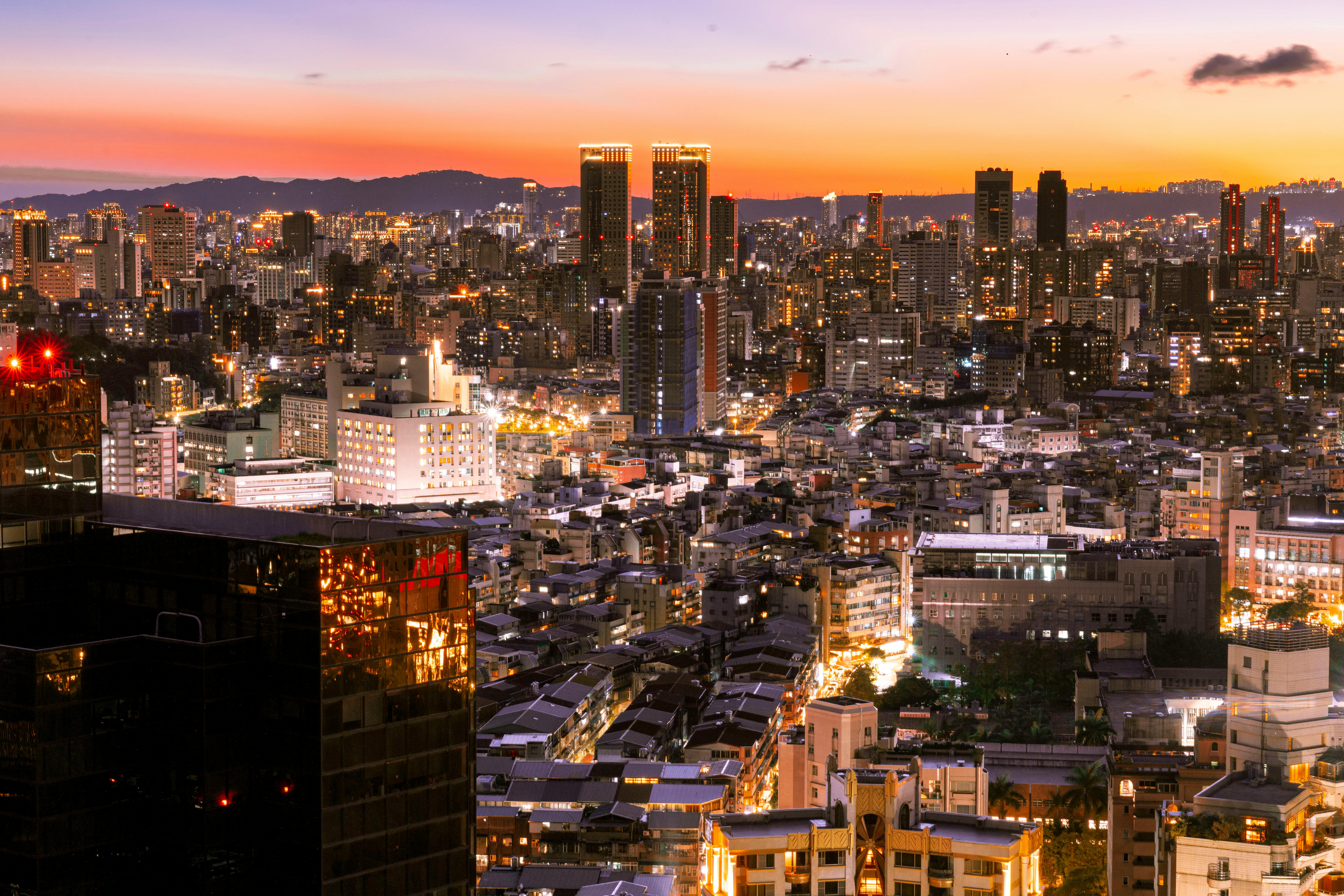 Imagine de stoc gratuită cu amurg, apus, arhitectură modernă, asia ...