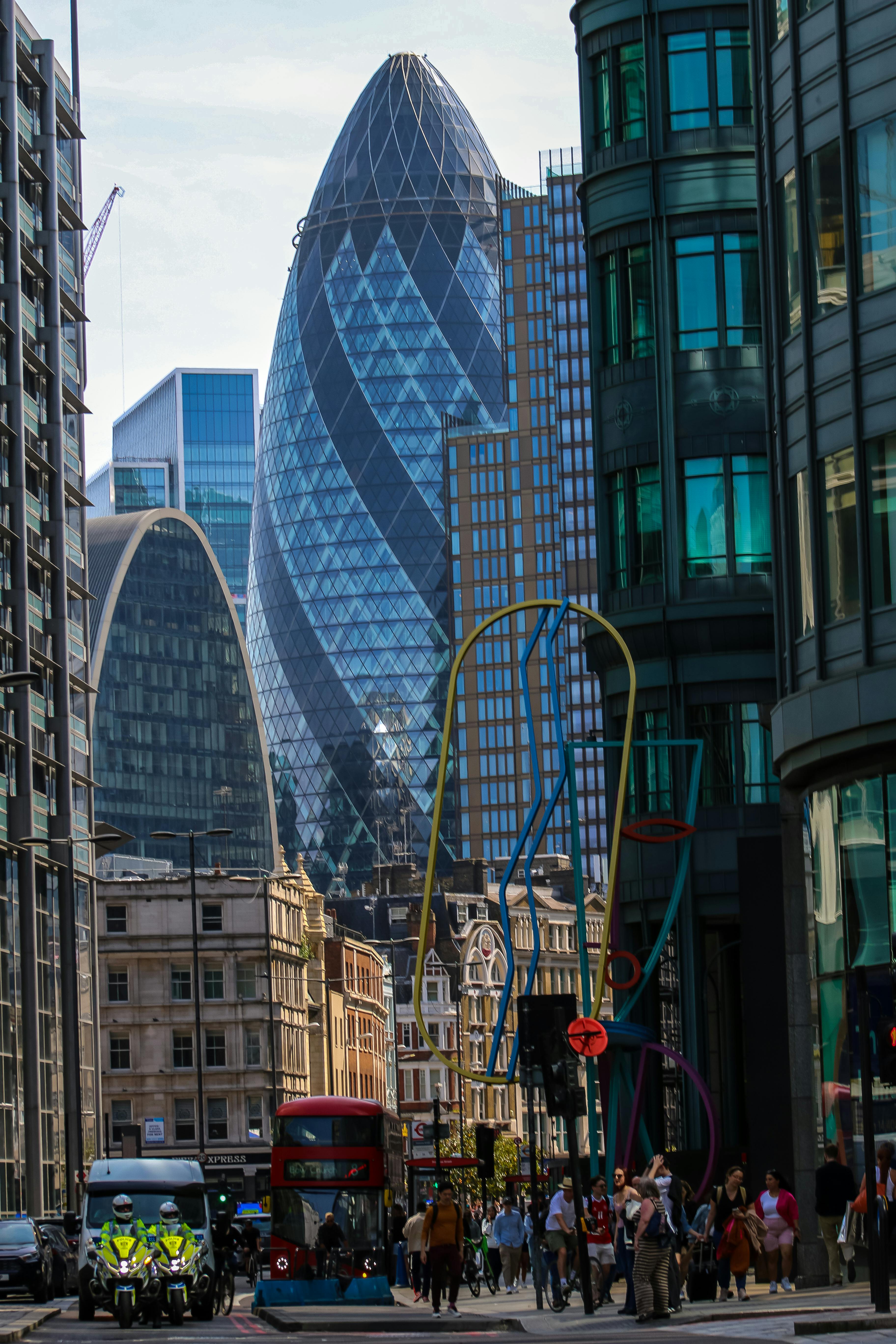 The BT Tower from the Street · Free Stock Photo