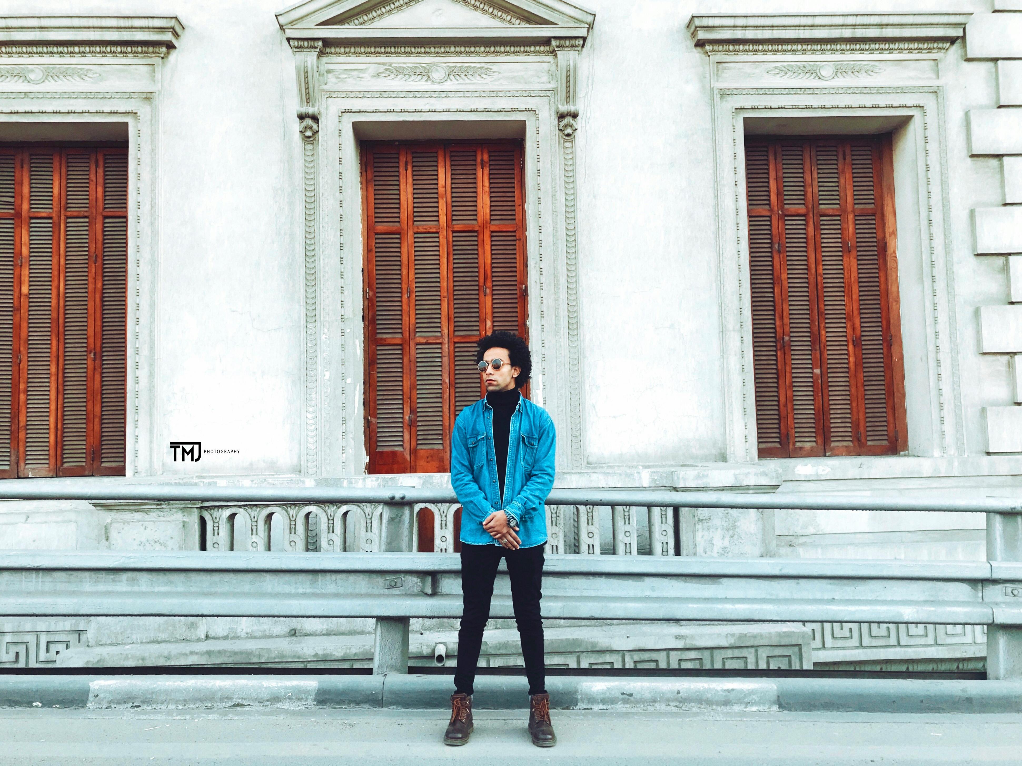 Man Wearing Blue Jacket · Free Stock Photo