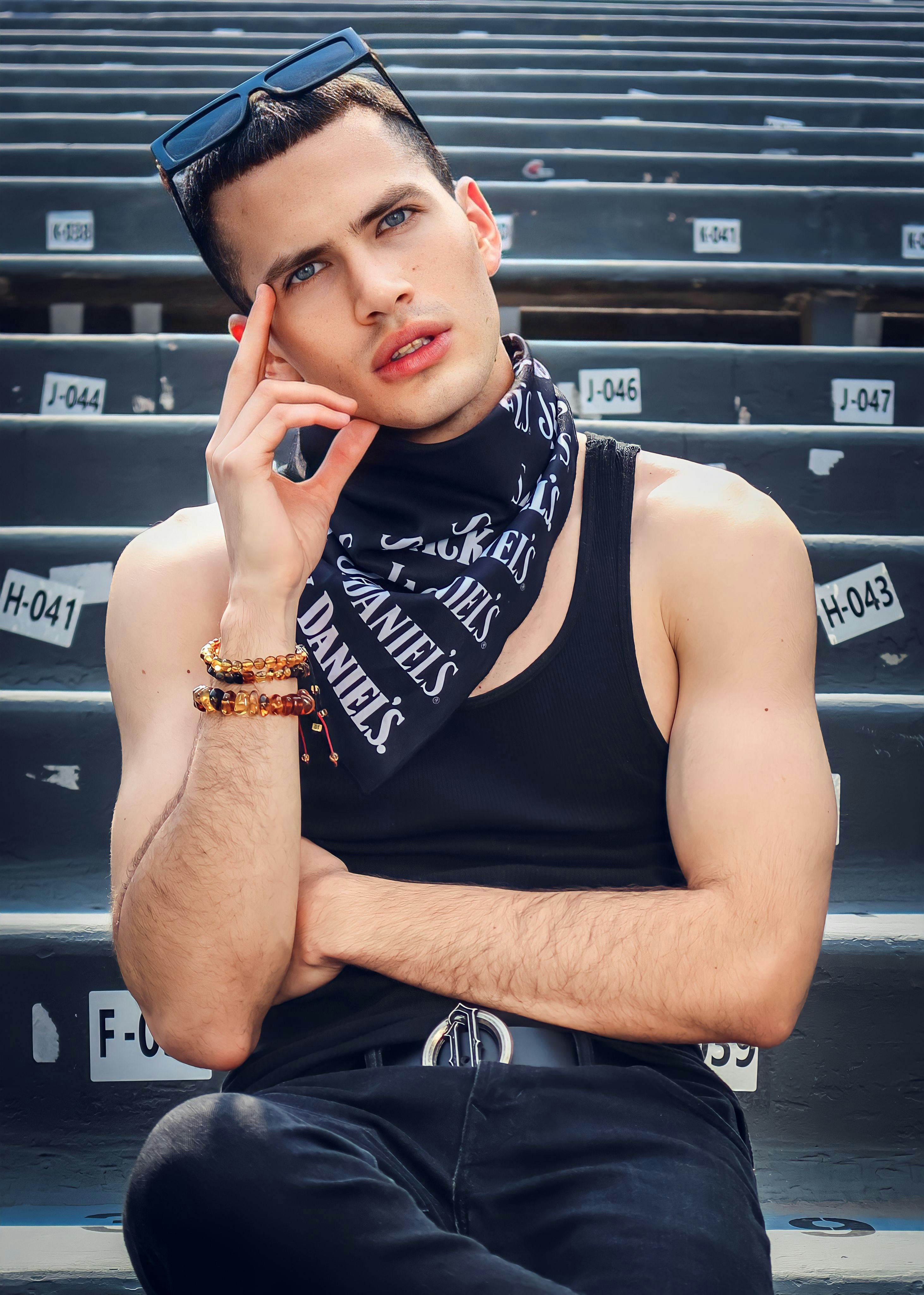 Portrait of Man in Tank Top and Buff · Free Stock Photo