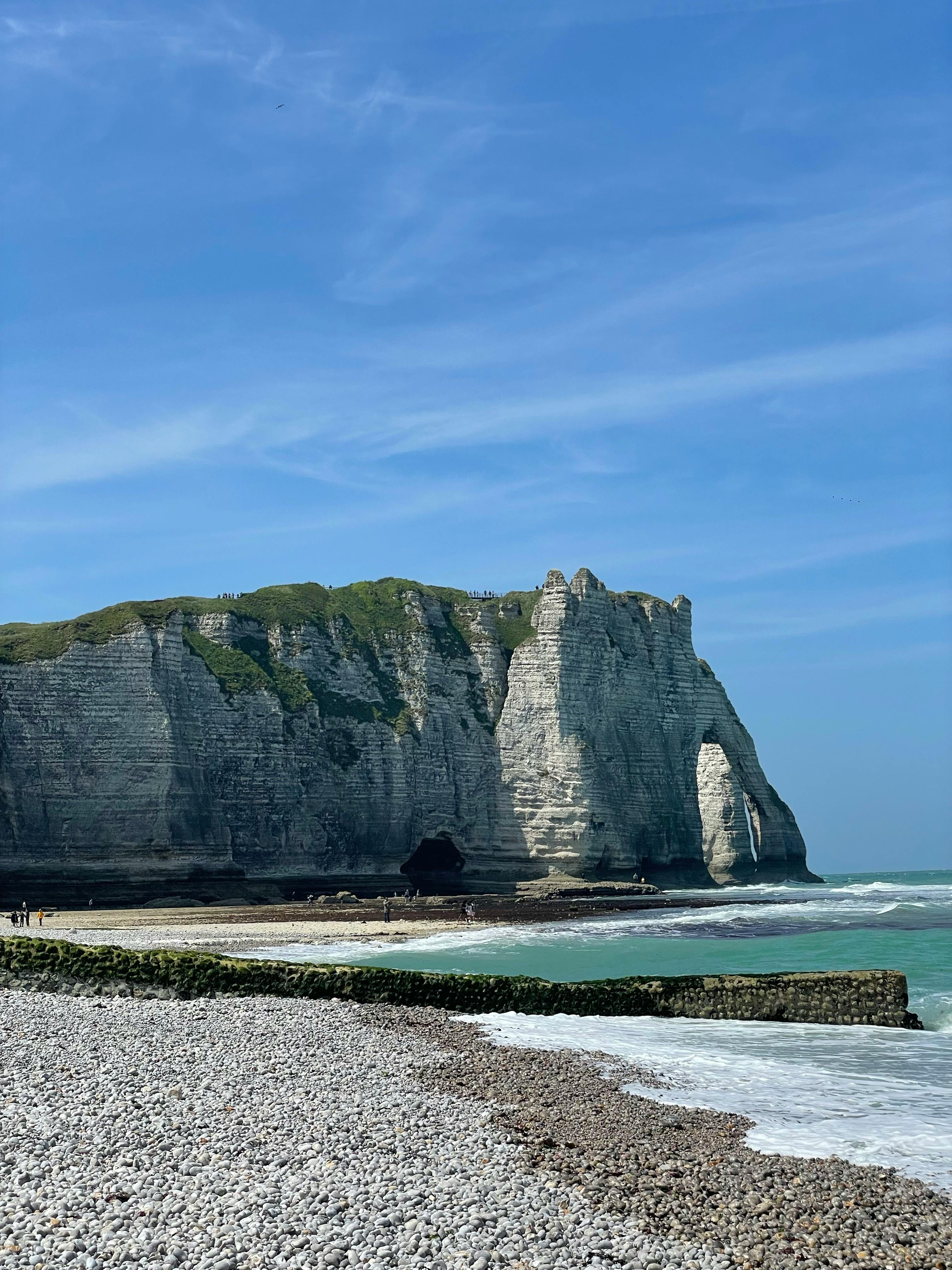 Steep Cliff on Seashore · Free Stock Photo