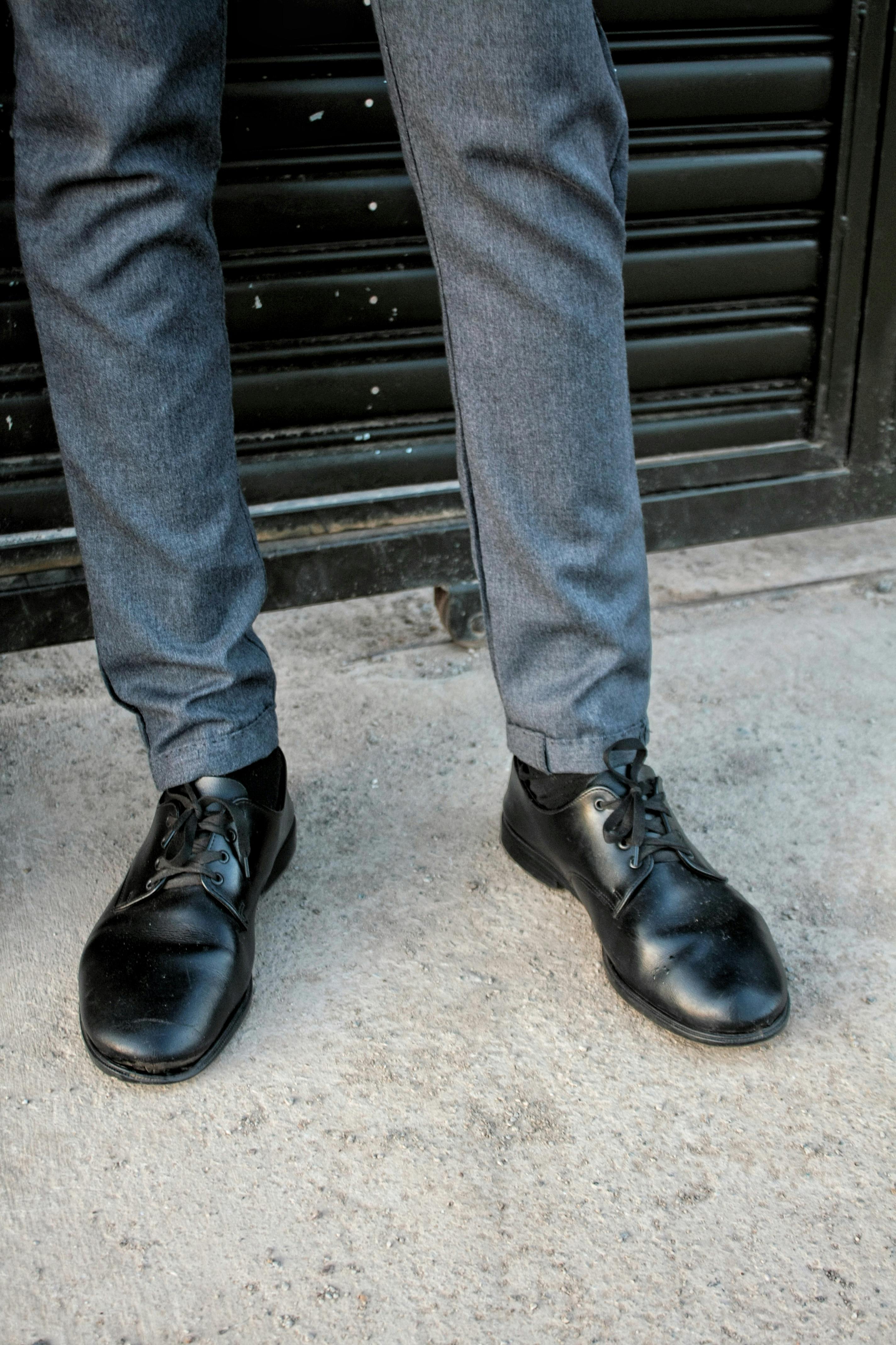 Shoes of Standing Man · Free Stock Photo