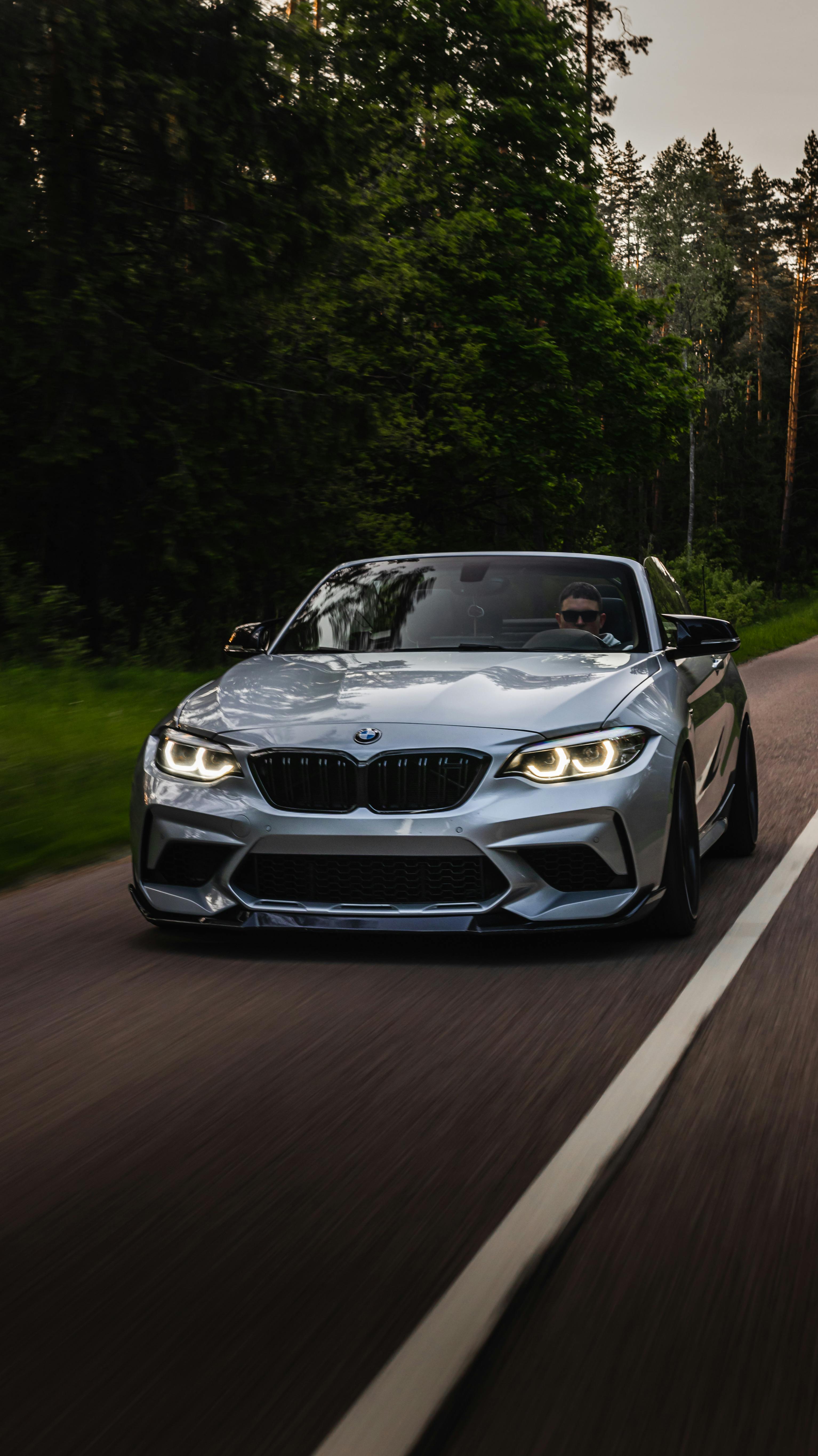 BMW on Road · Free Stock Photo