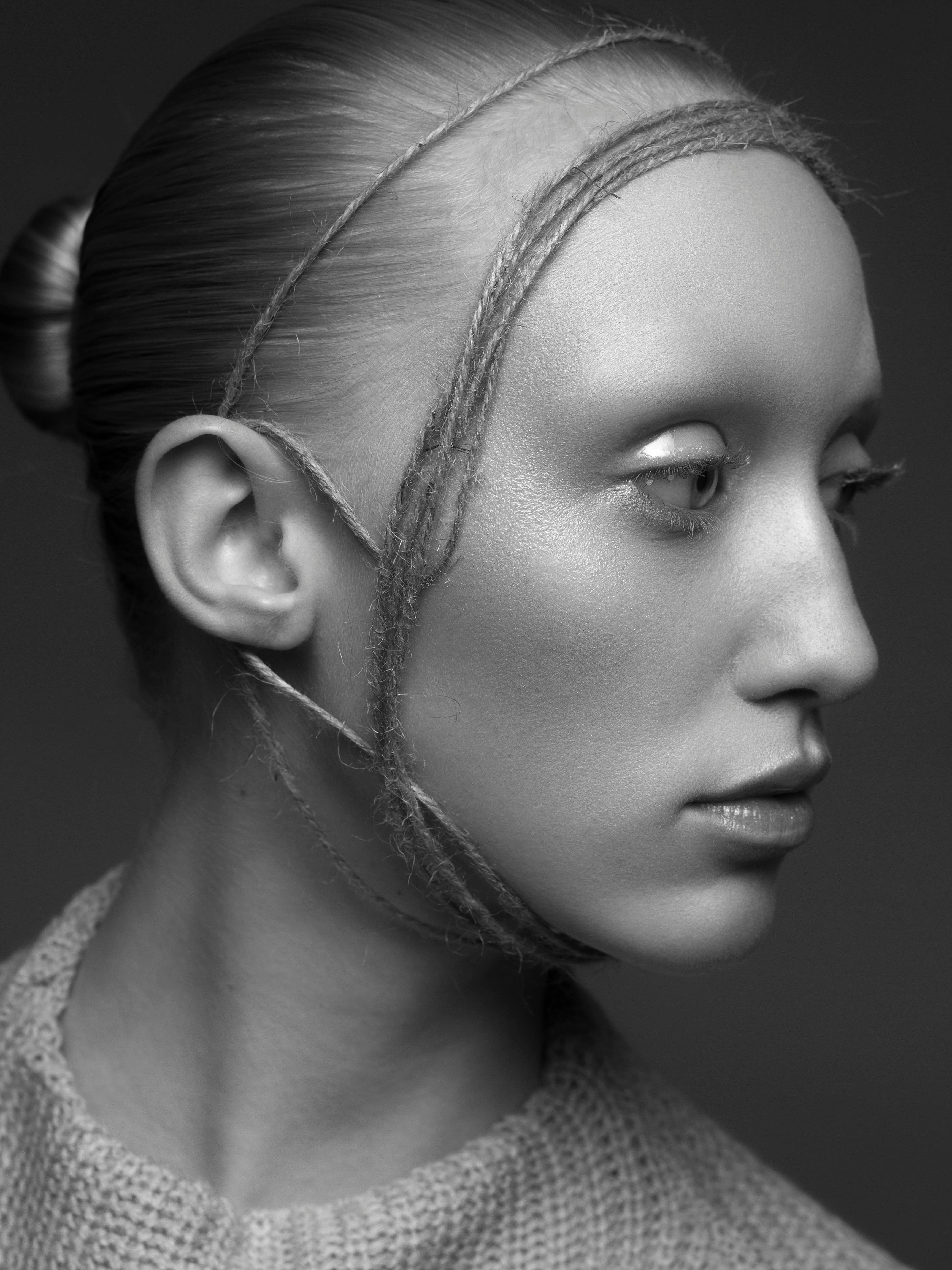 Portrait of Slim Model · Free Stock Photo