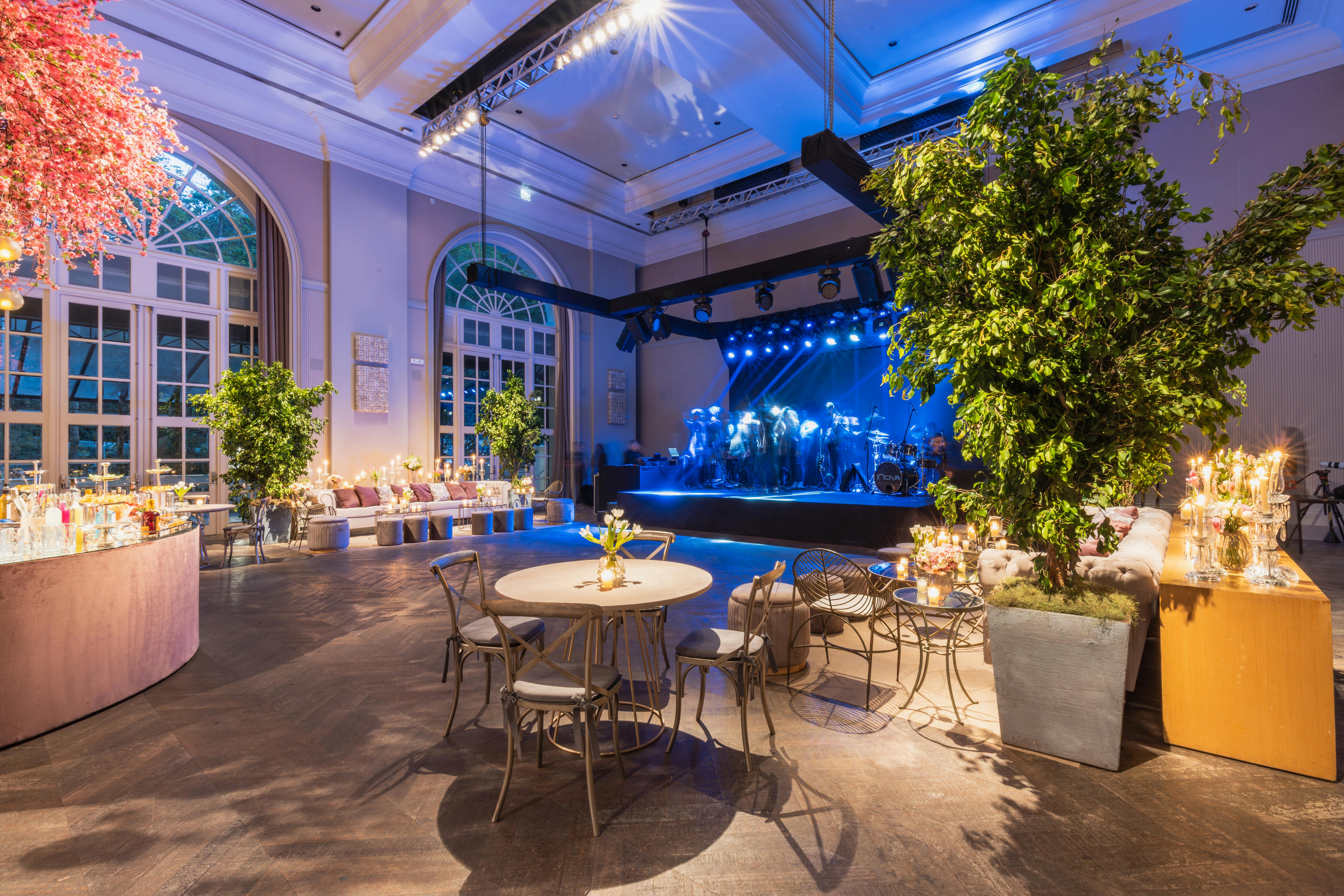 Tables and Chairs in the Event Hall · Free Stock Photo