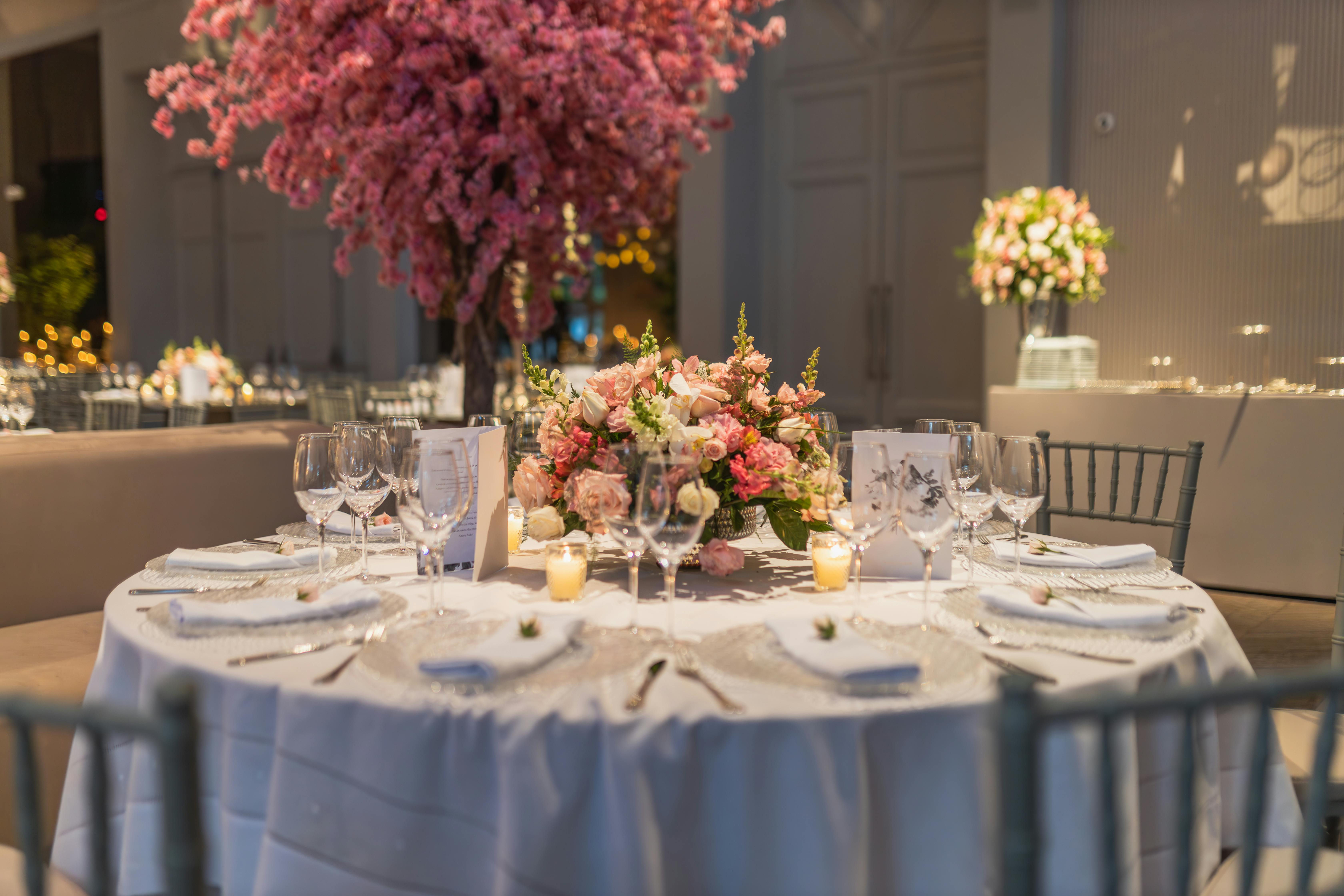 An Elegant Wedding Reception · Free Stock Photo