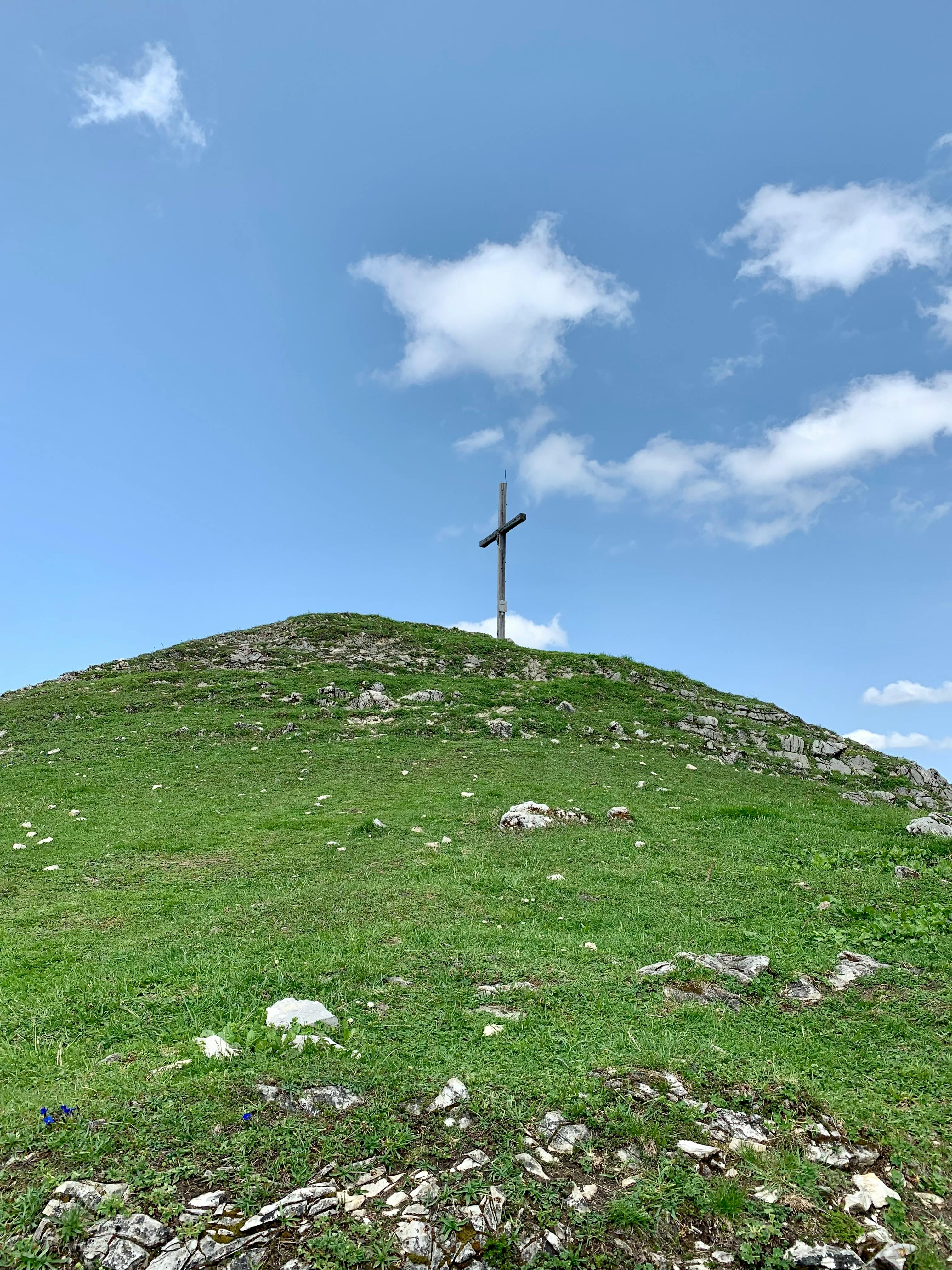 Cross On A Hill Photos, Download The BEST Free Cross On A Hill Stock ...