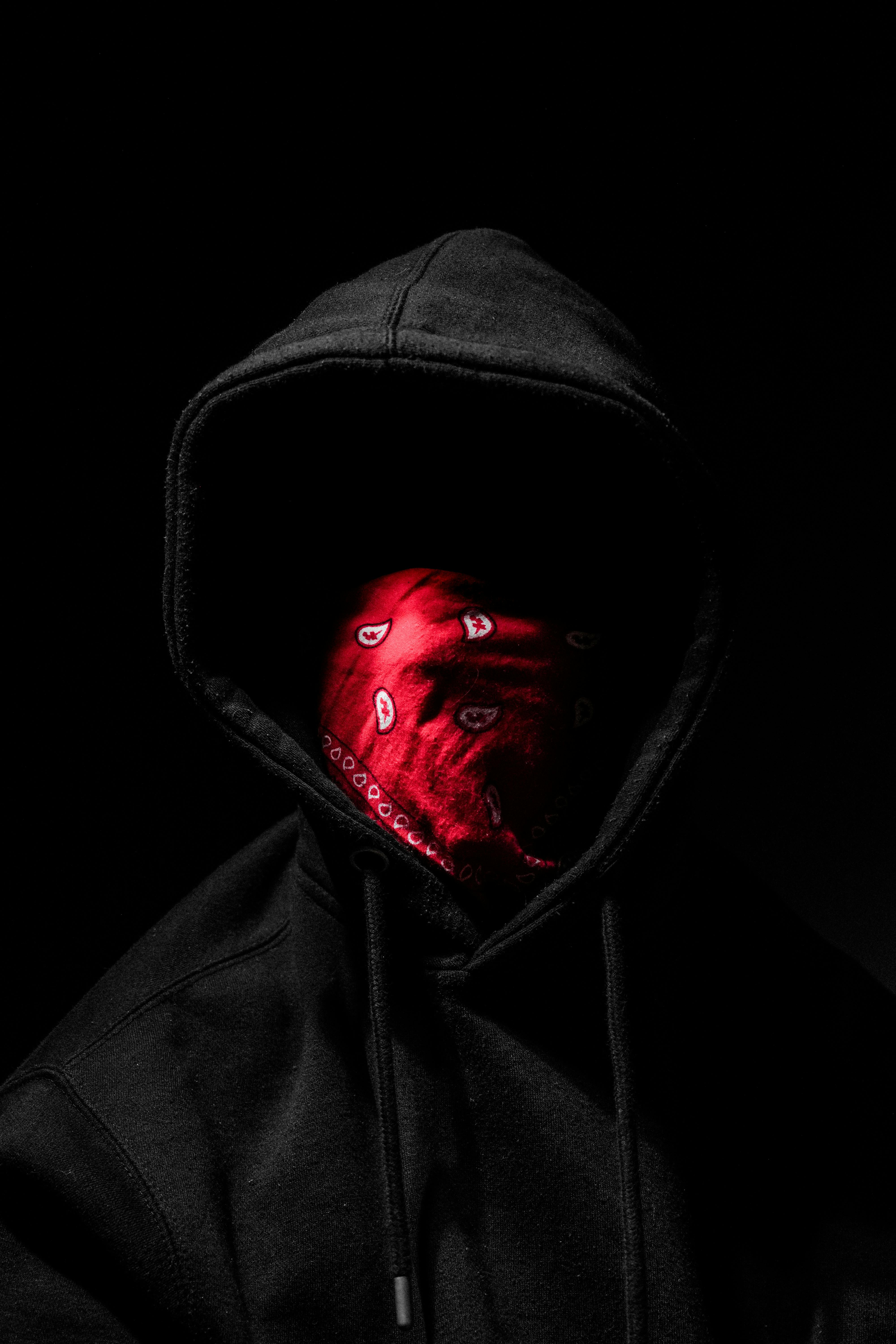 Black Hoodie and Buff · Free Stock Photo