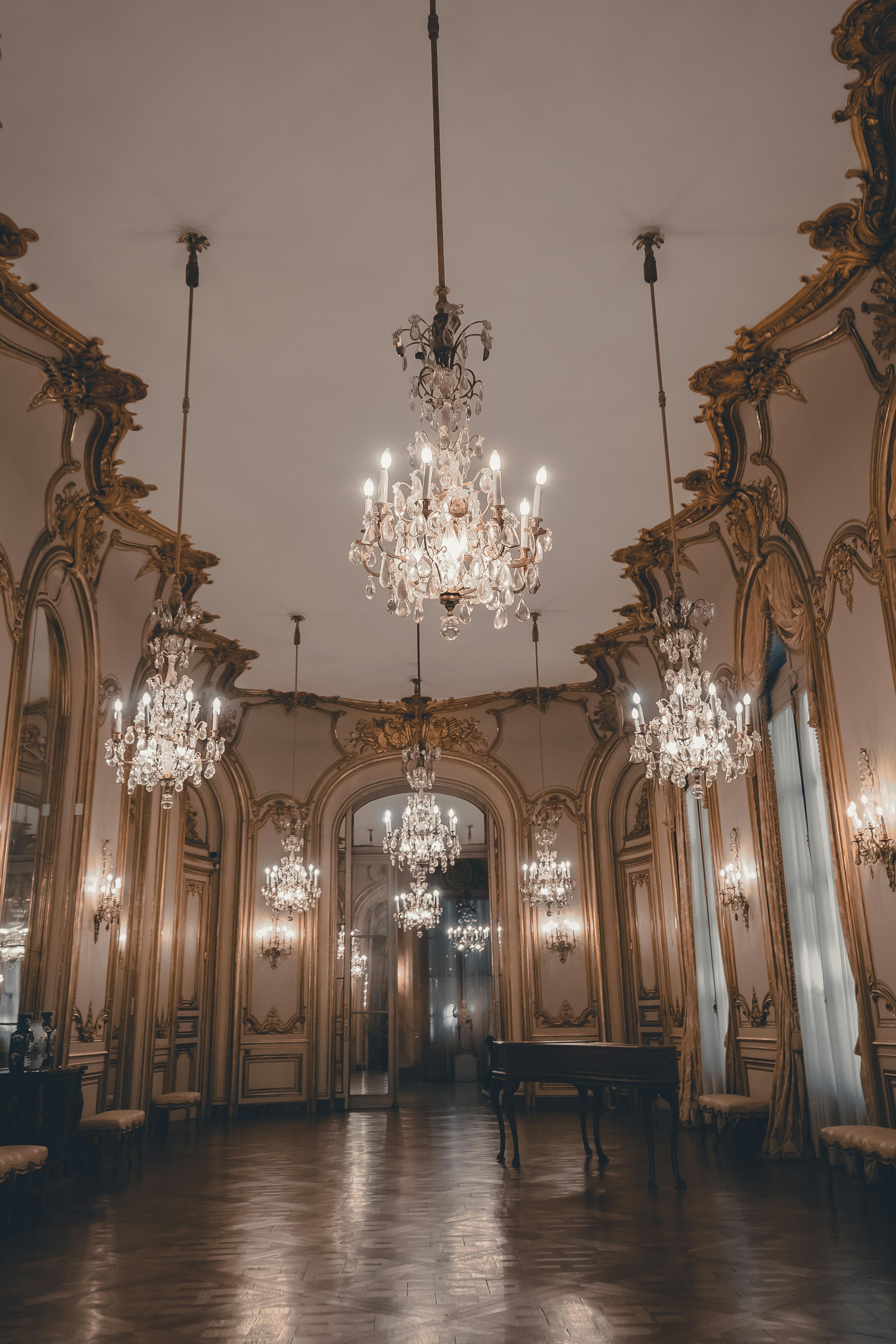 Interior of a Palace Ballroom · Free Stock Photo