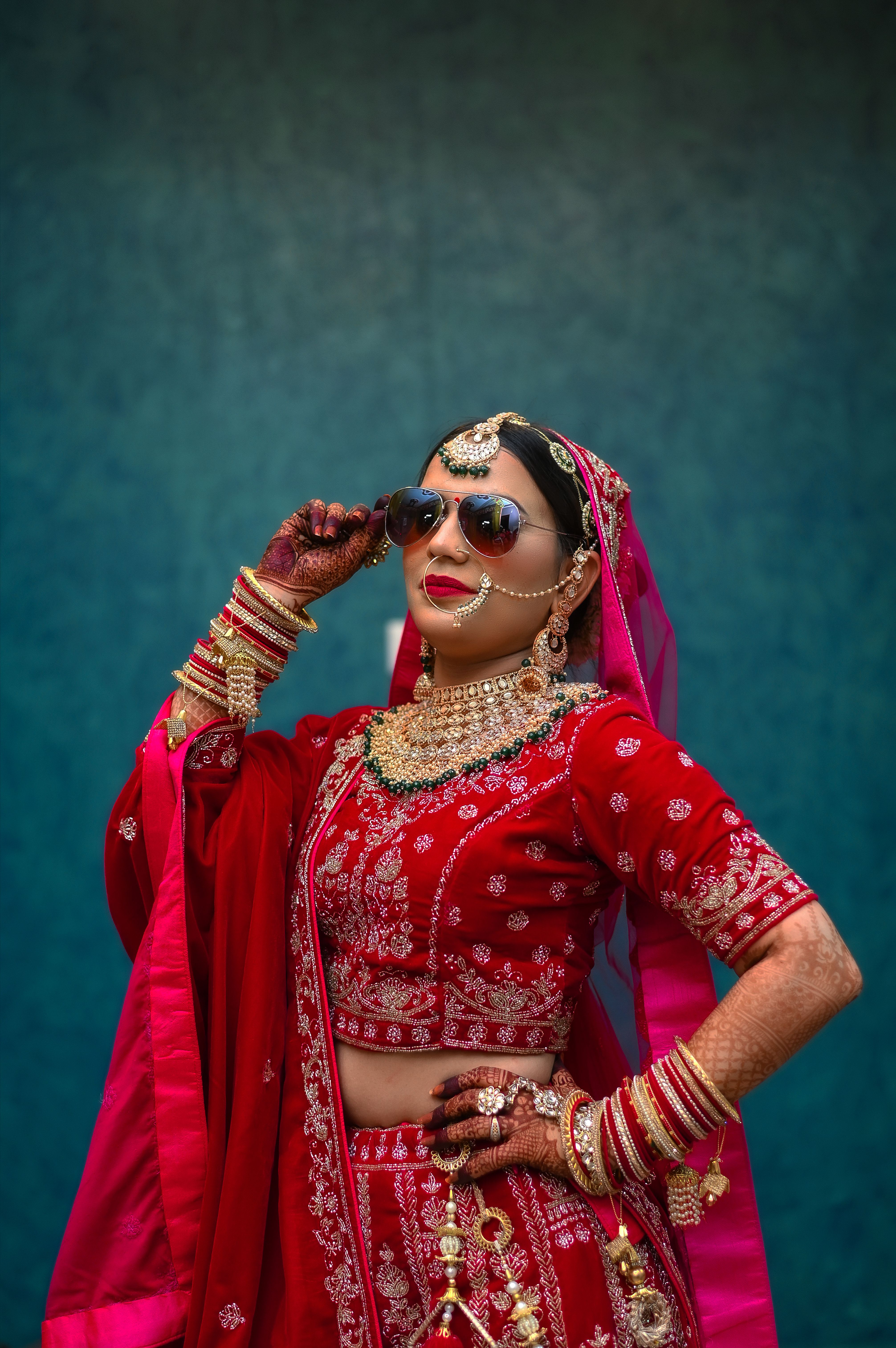Indian Bride In Swag Pose Photos, Download The BEST Free Indian Bride ...