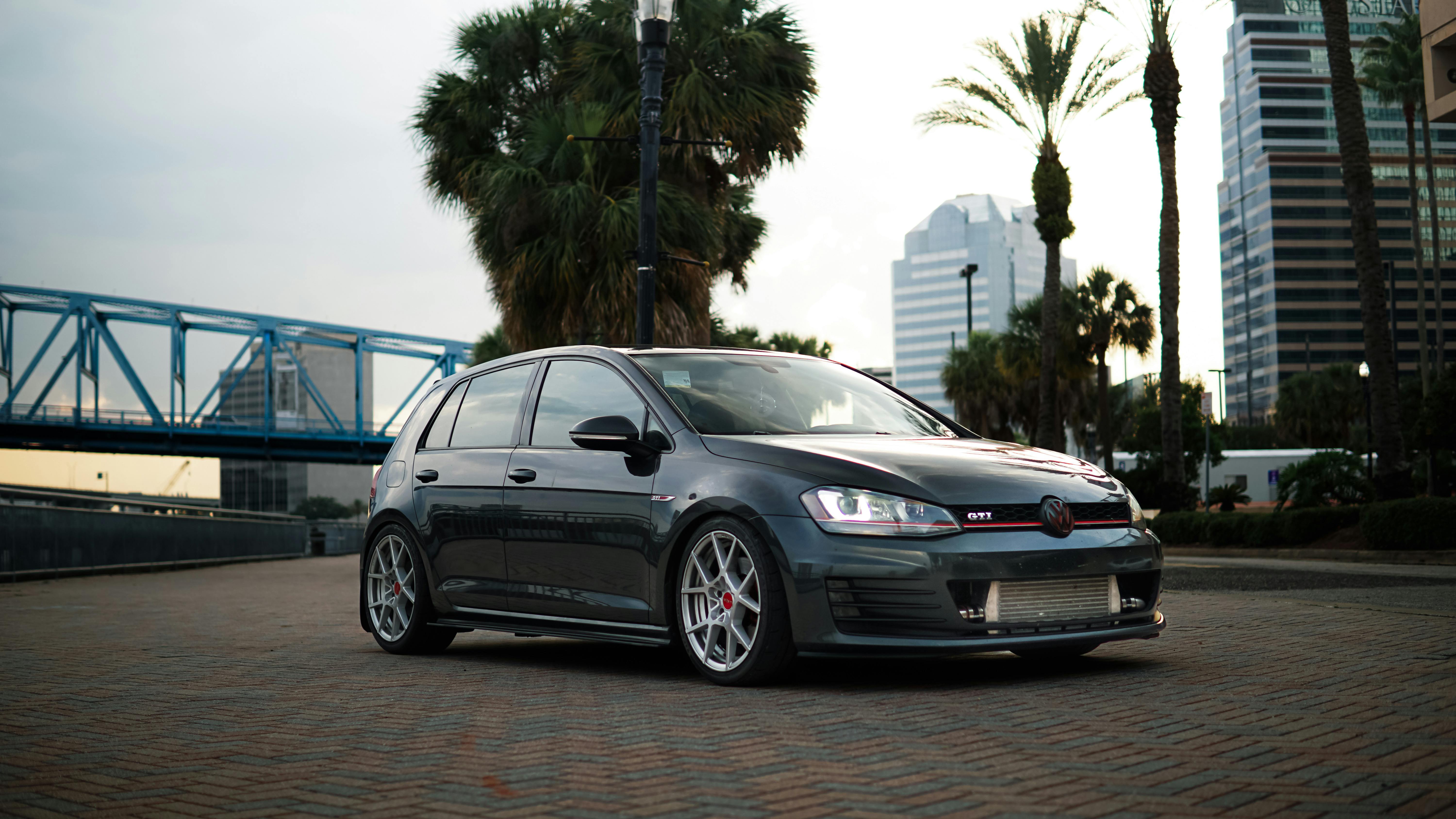 Volkswagen Golf VII GTI on Pavement · Free Stock Photo