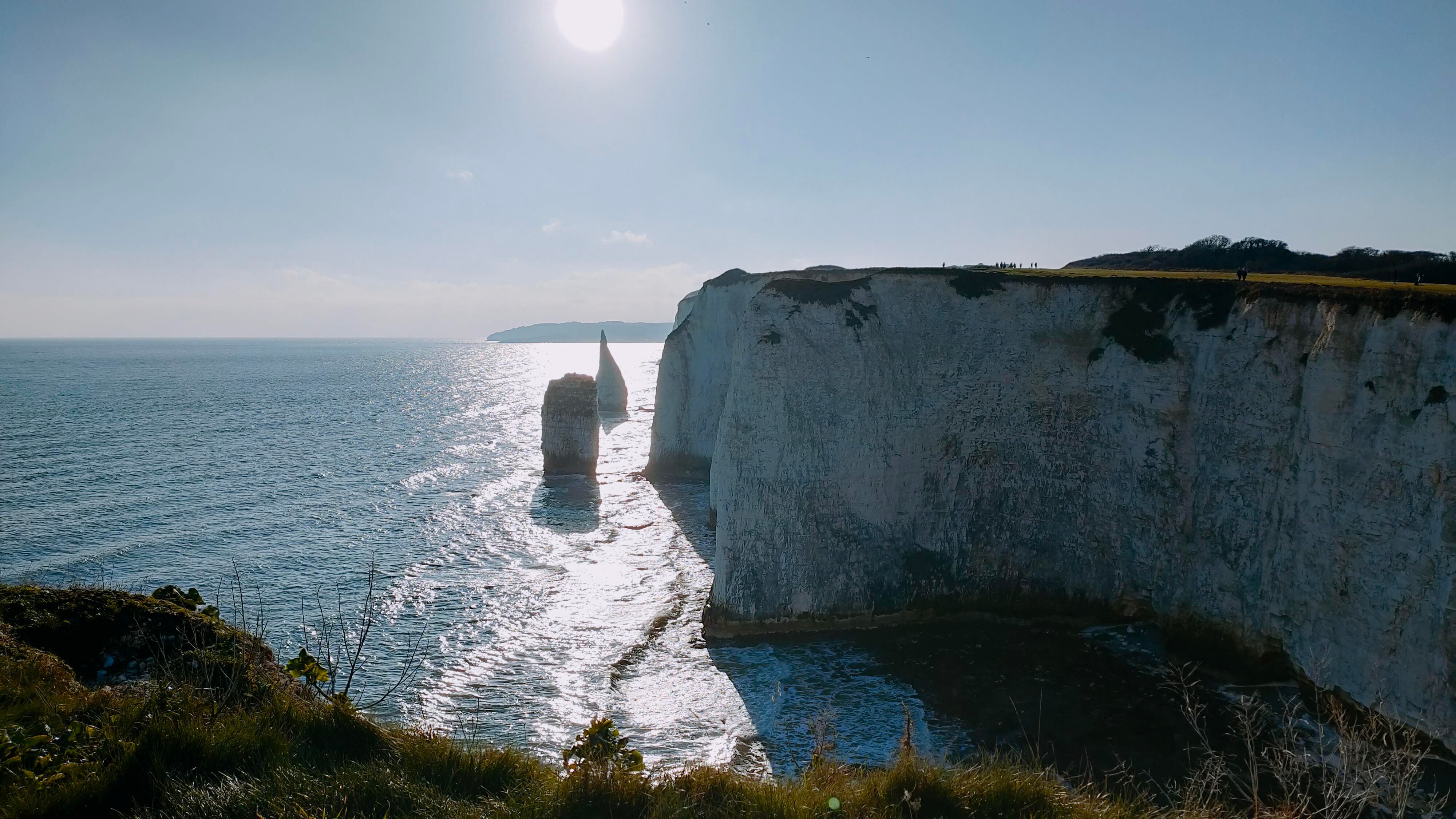 A Rocky Cliff by the Sea · Free Stock Photo
