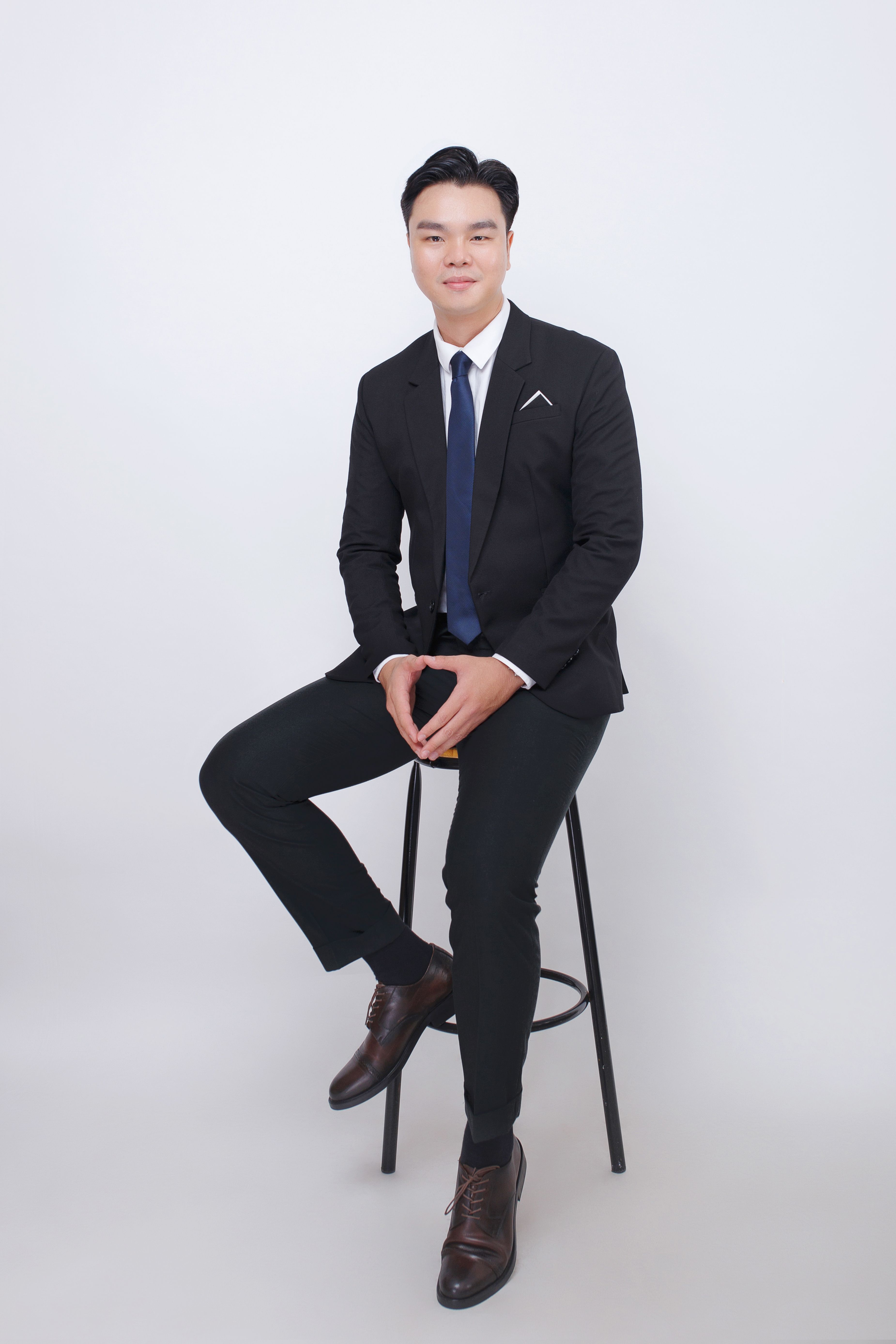 Portrait of Brunette in Suit and Necktie · Free Stock Photo