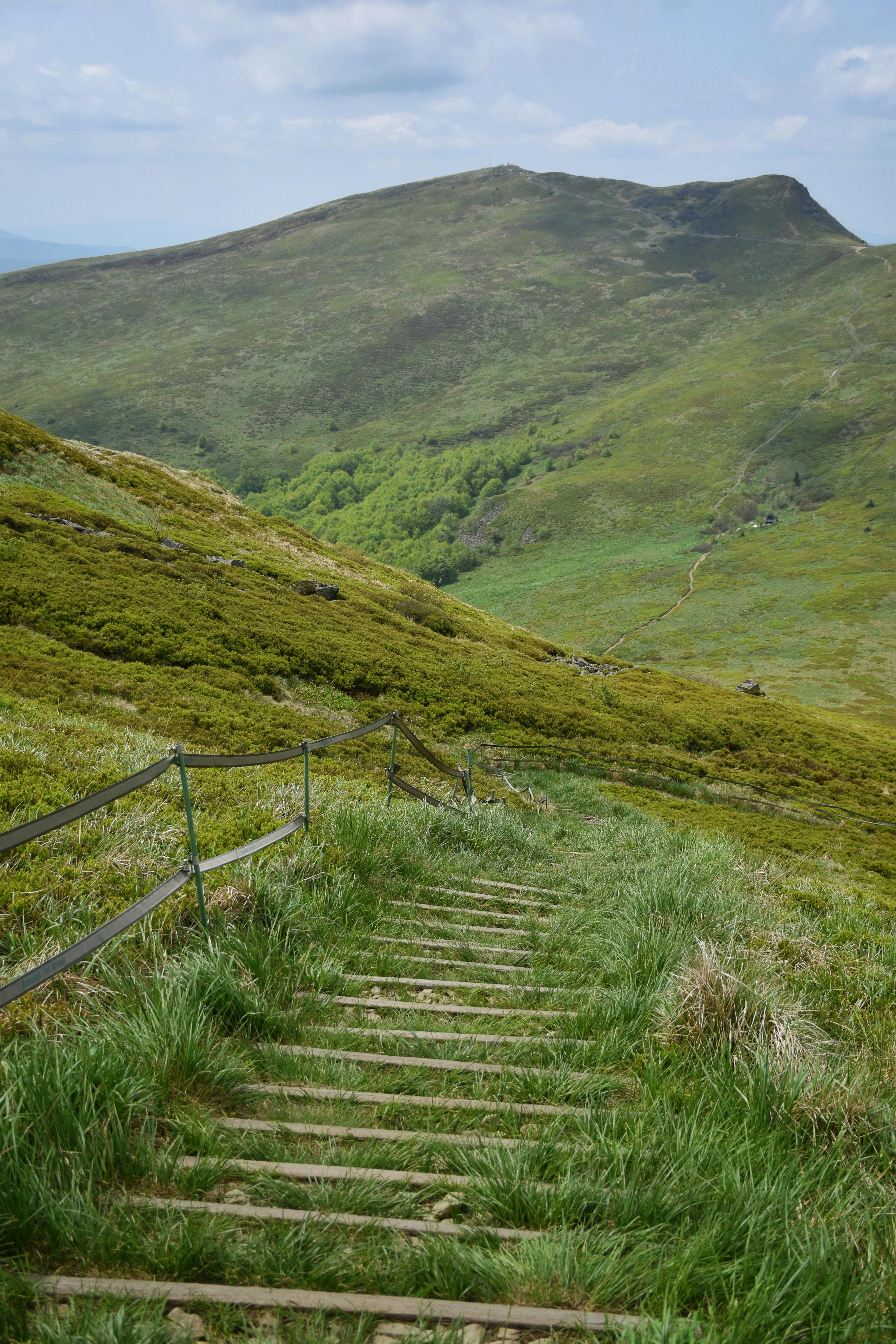 Stairs on Hill in Countryside · Free Stock Photo