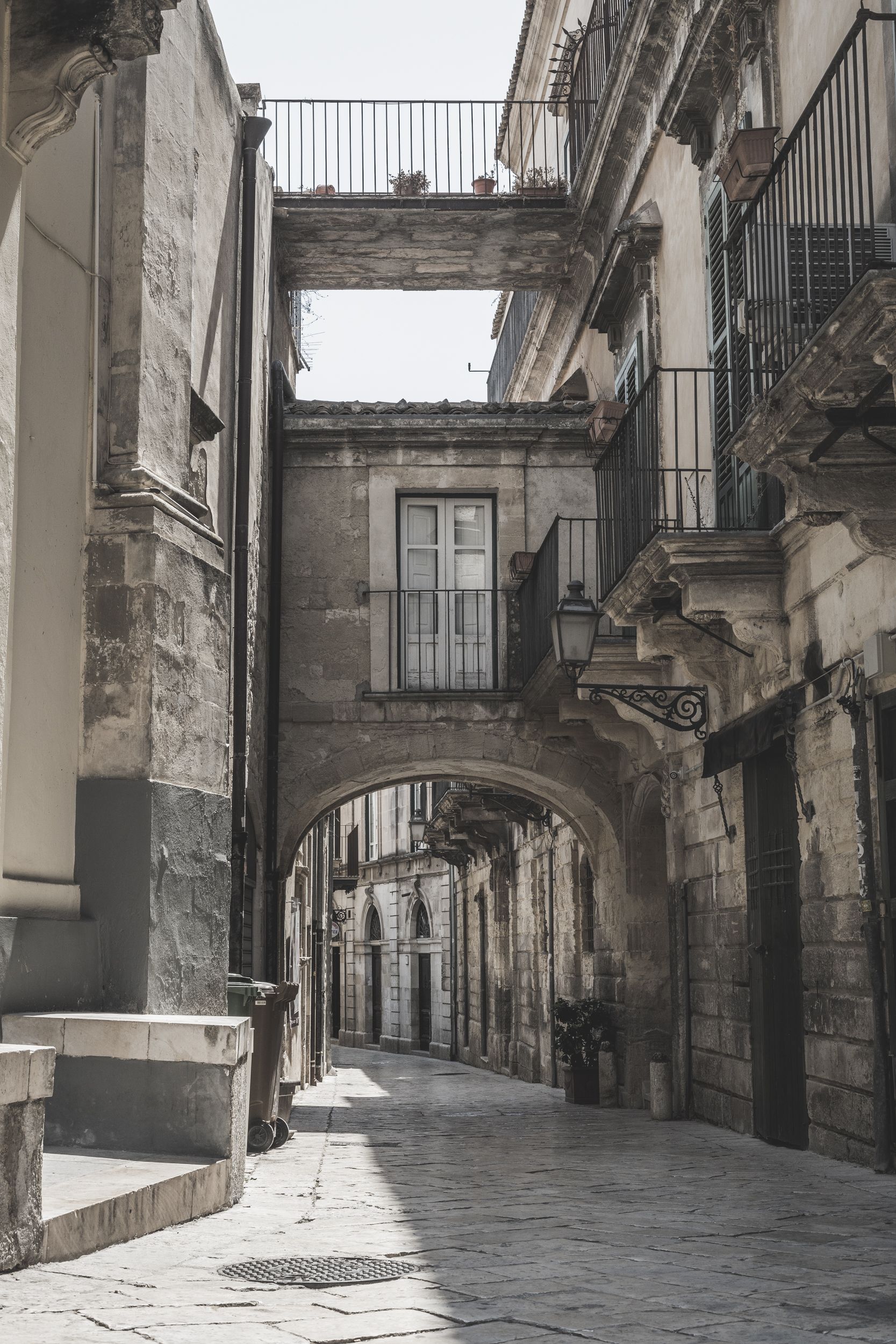 An Alley between Old Building in a Town in Southern Italy · Free Stock ...