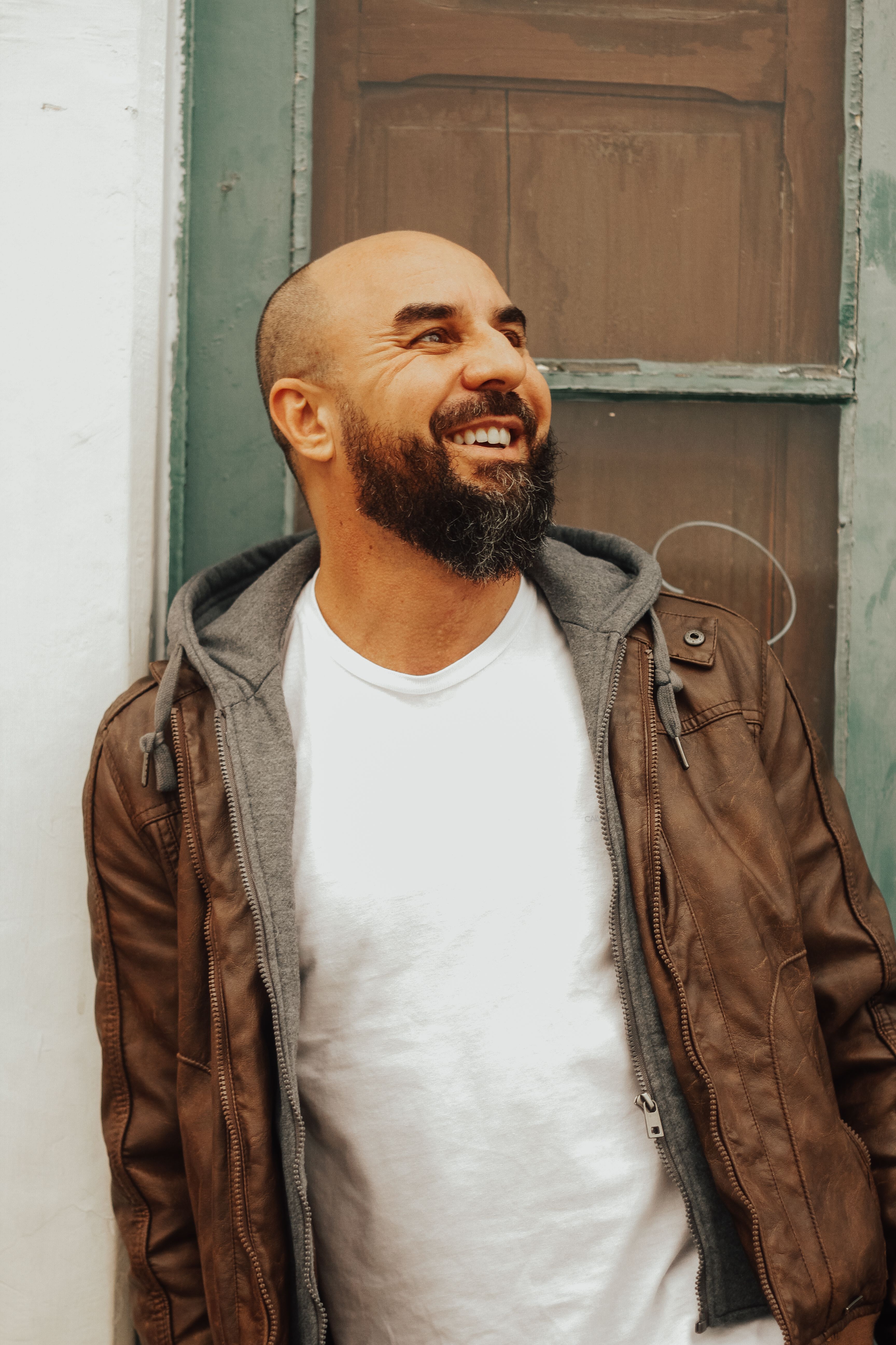 Smiling Man in Jacket · Free Stock Photo