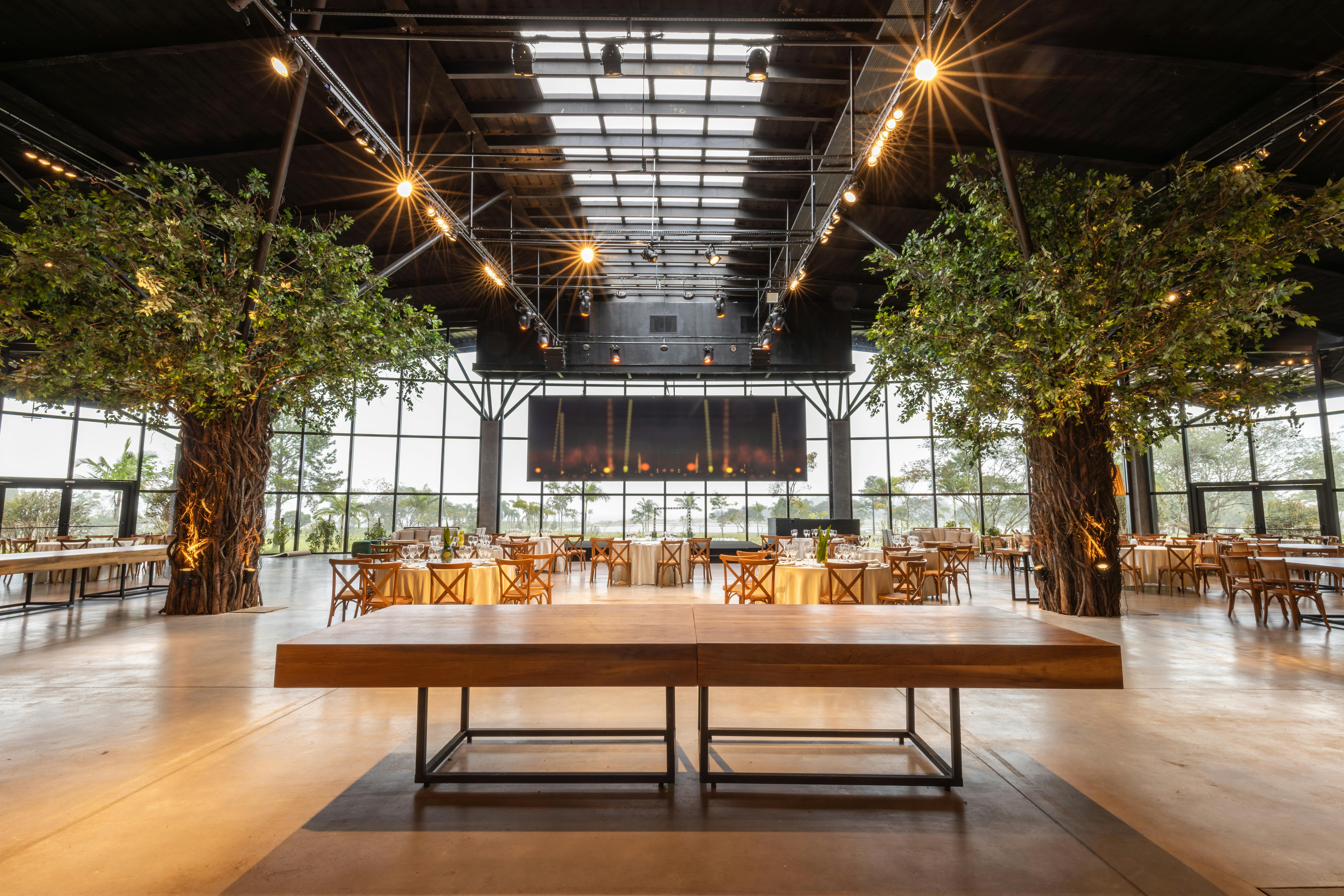 Glass Banquet Hall with a Nice View · Free Stock Photo