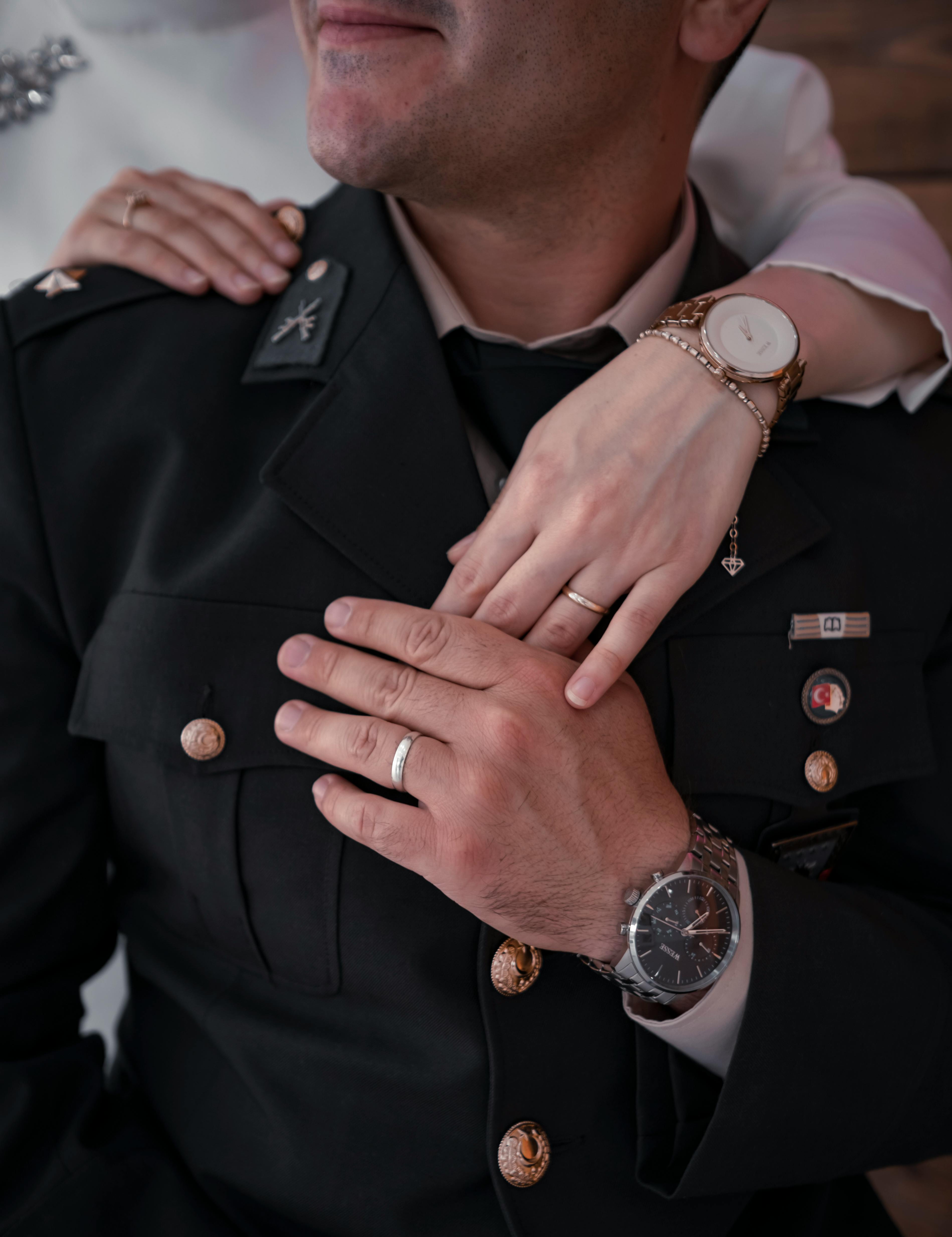 Woman and Man Hands Together · Free Stock Photo
