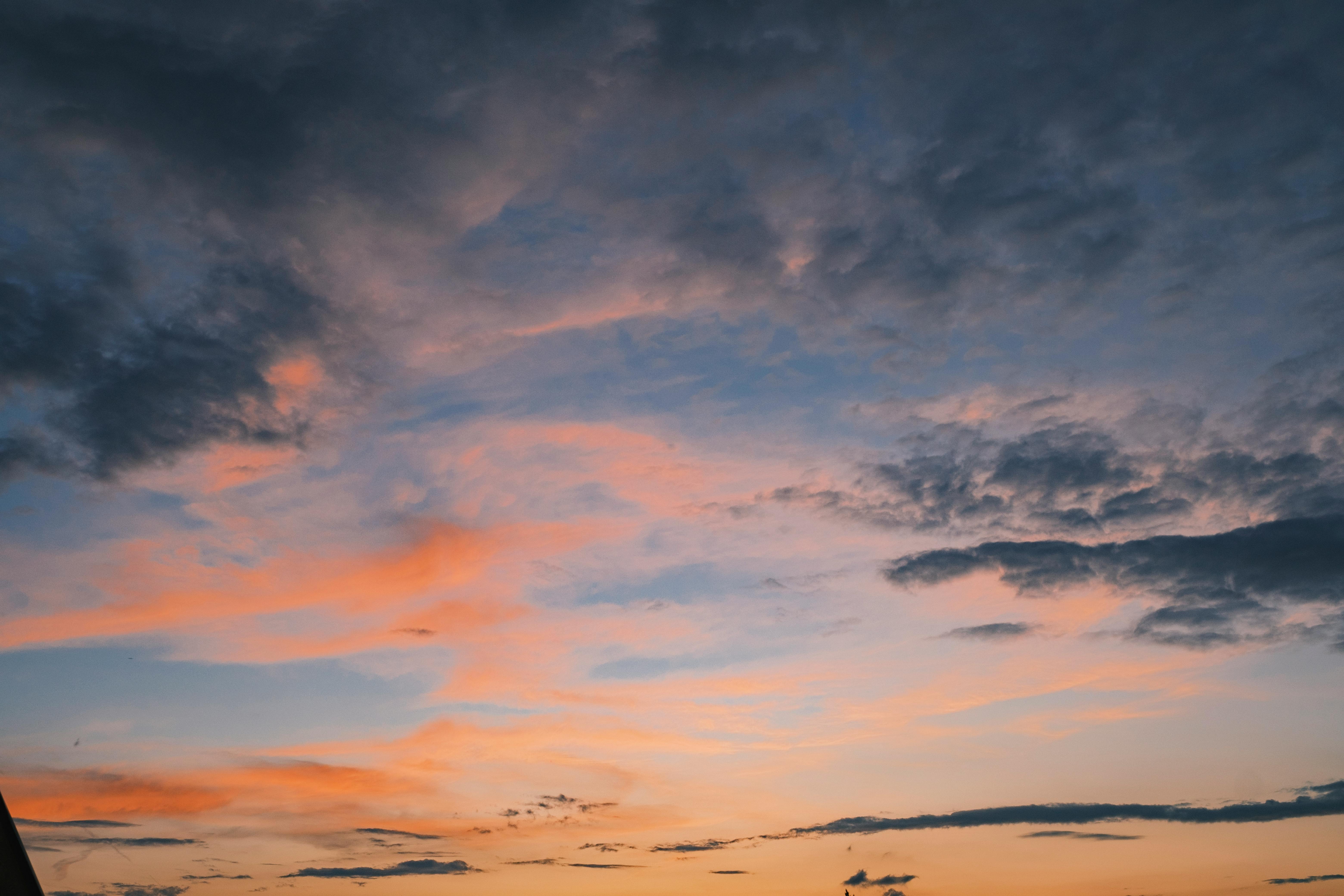 Blue and Gray Sky · Free Stock Photo