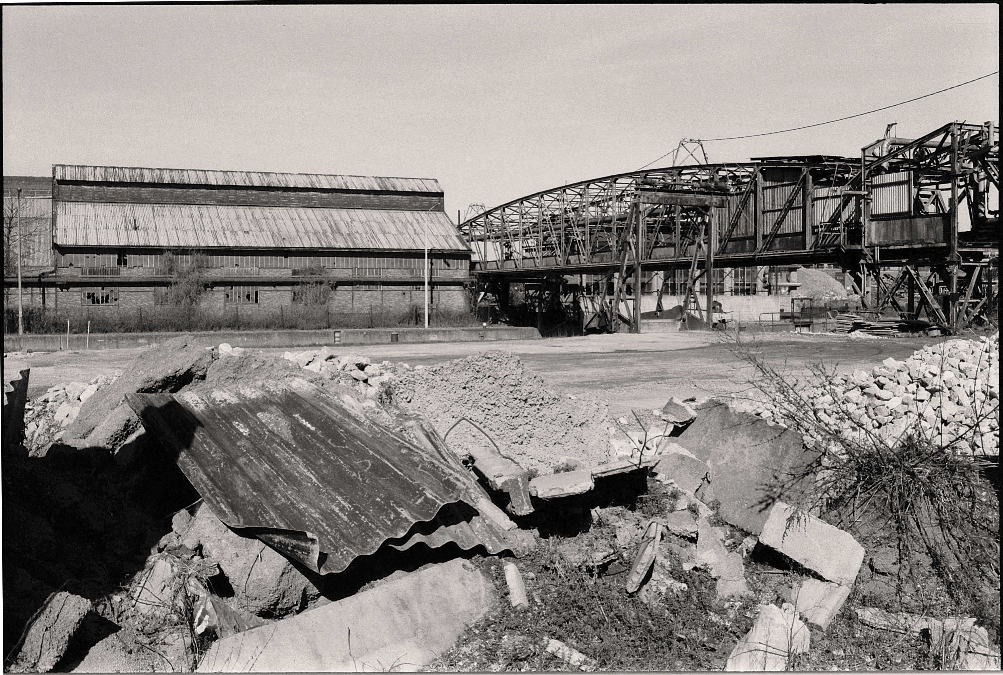Conveyor Belt Buildings of the Old Mine Processing Plant · Free Stock Photo