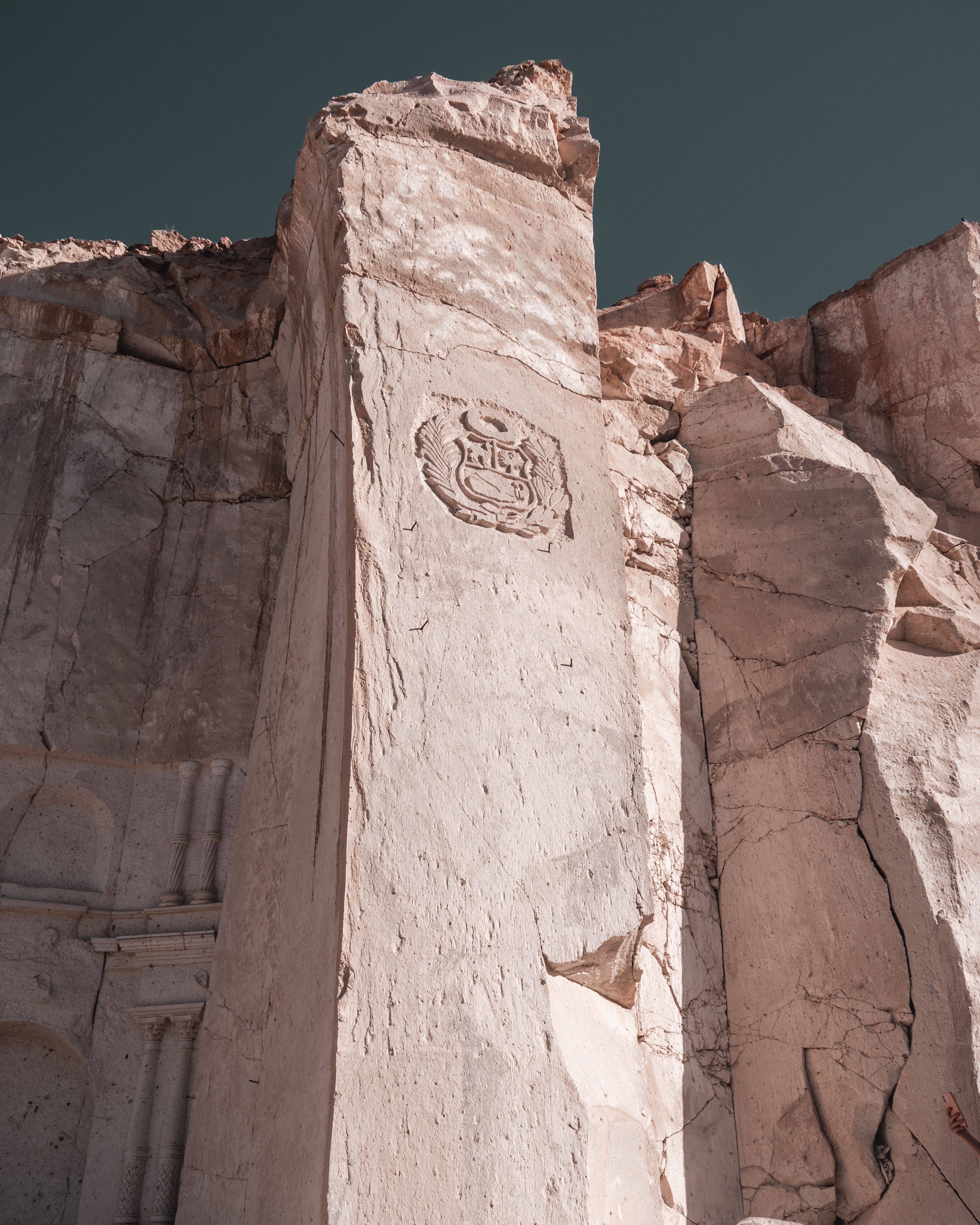 Carvings in a Rock Formation in Peru · Free Stock Photo