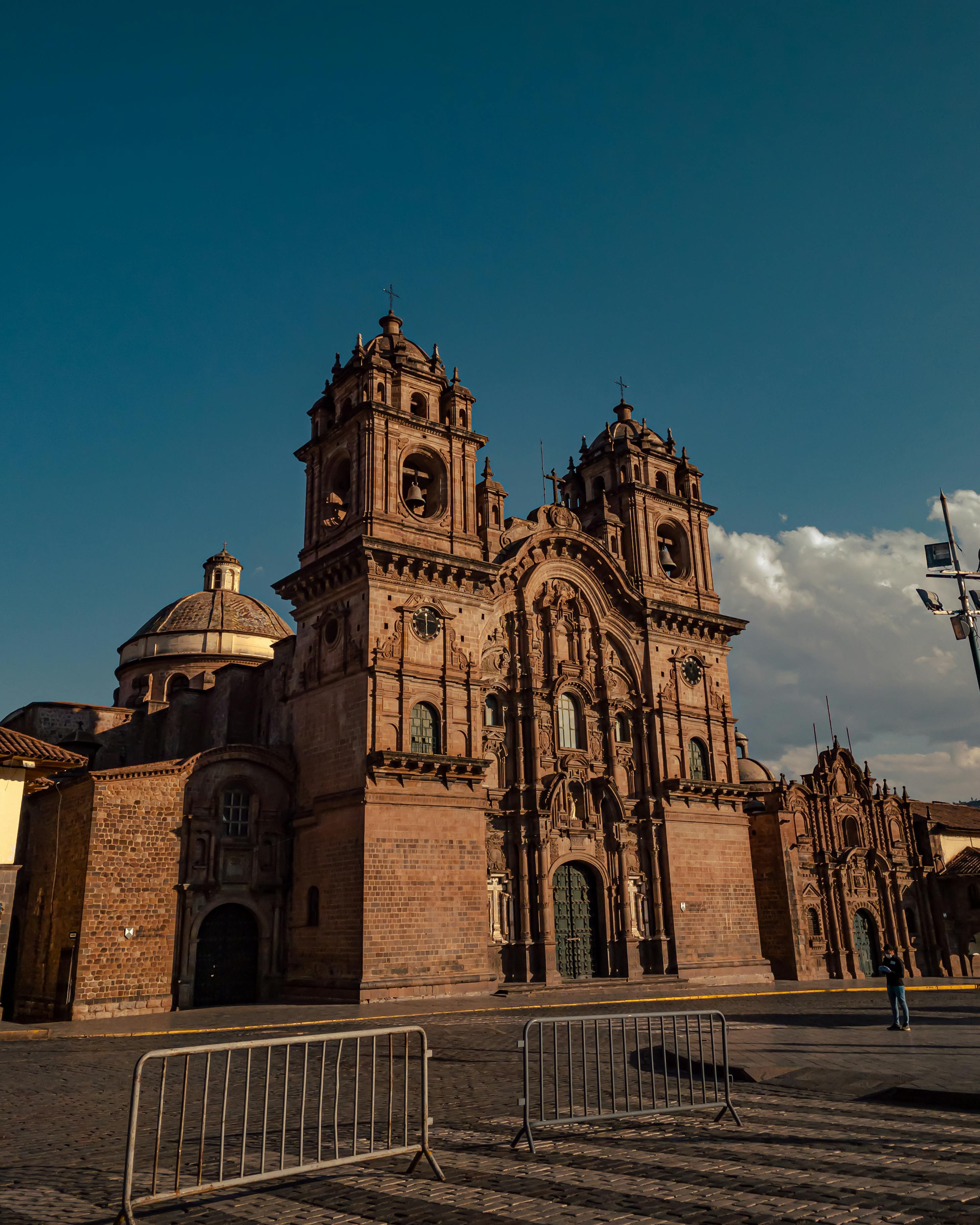 Golden Inca Warrior Statue in Cuzco · Free Stock Photo
