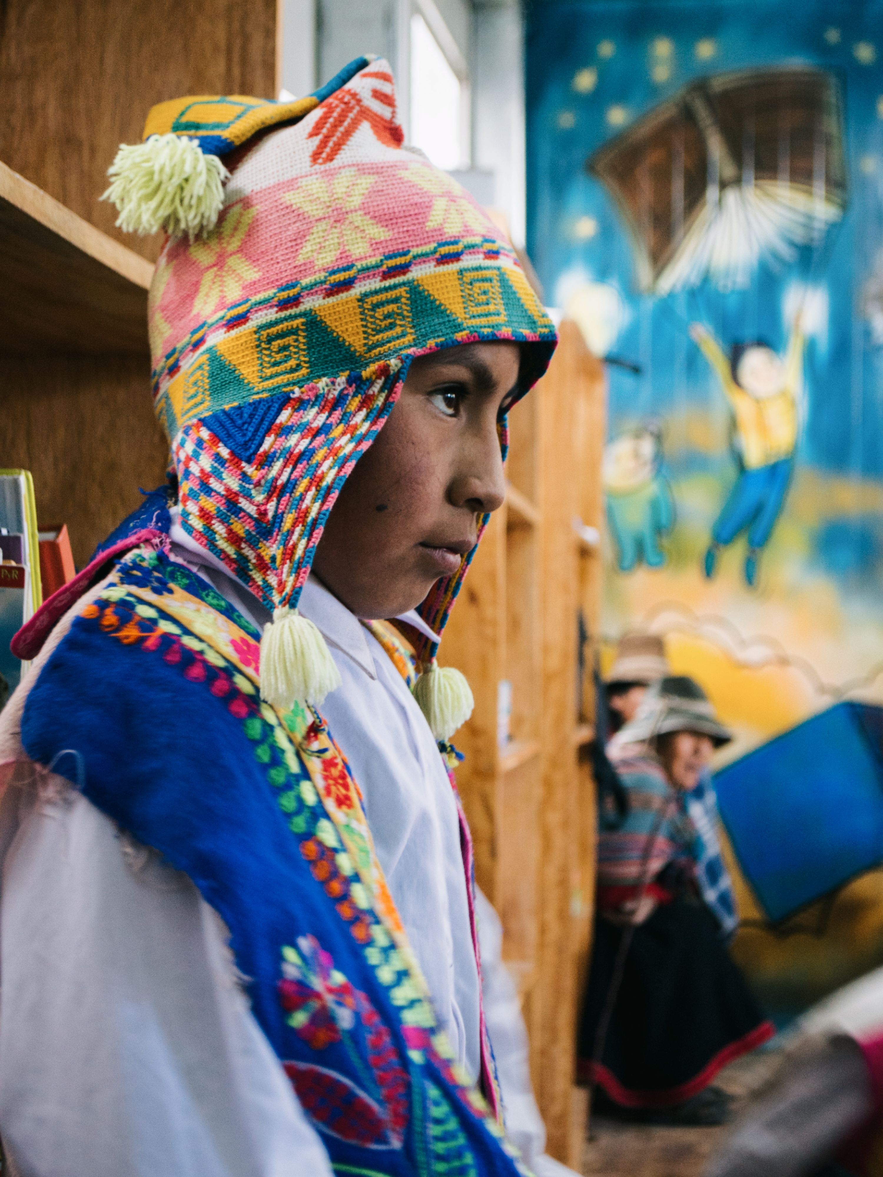Boy in Peruvian Traditional Clothing · Free Stock Photo