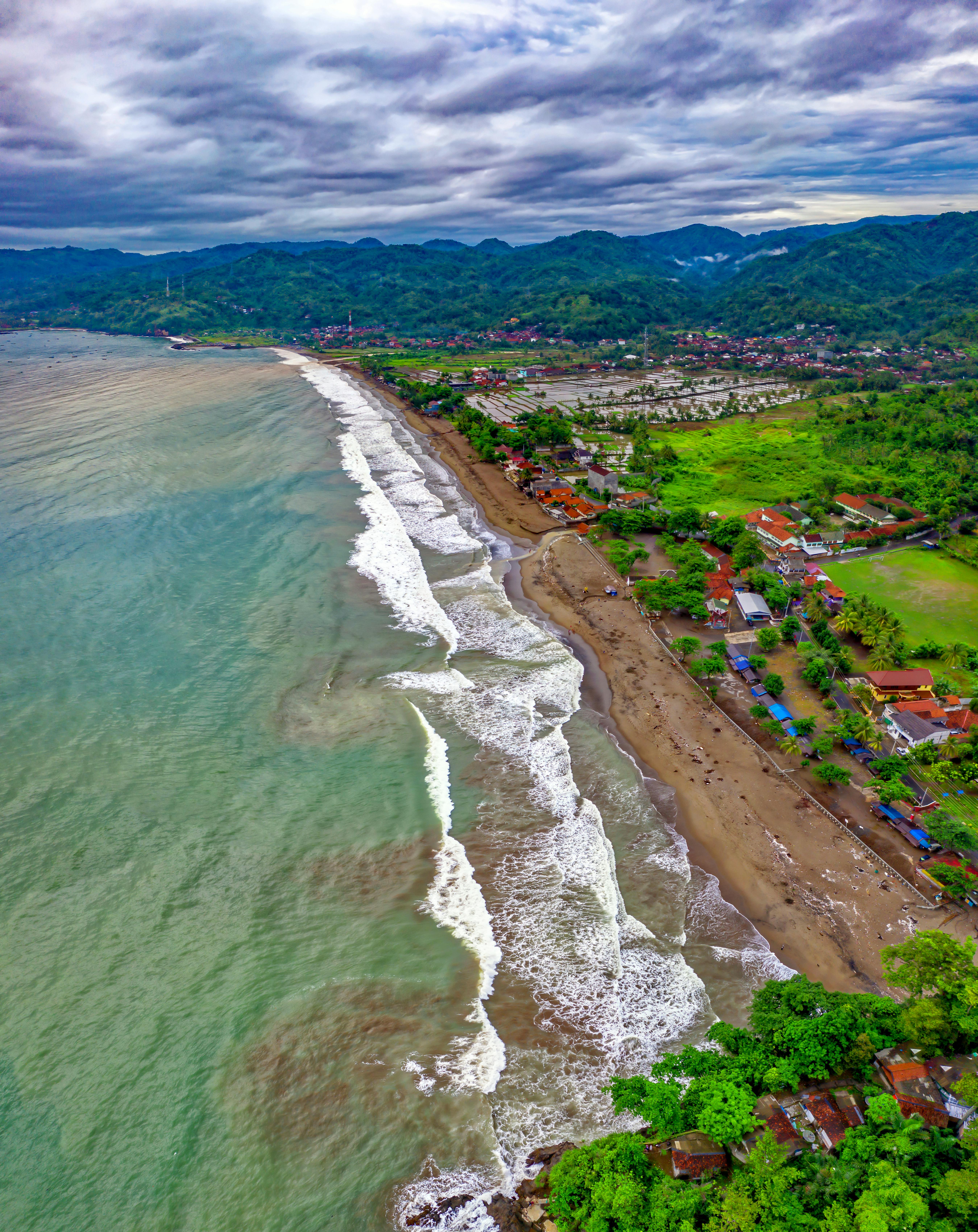Aerial Photography of Seashore · Free Stock Photo