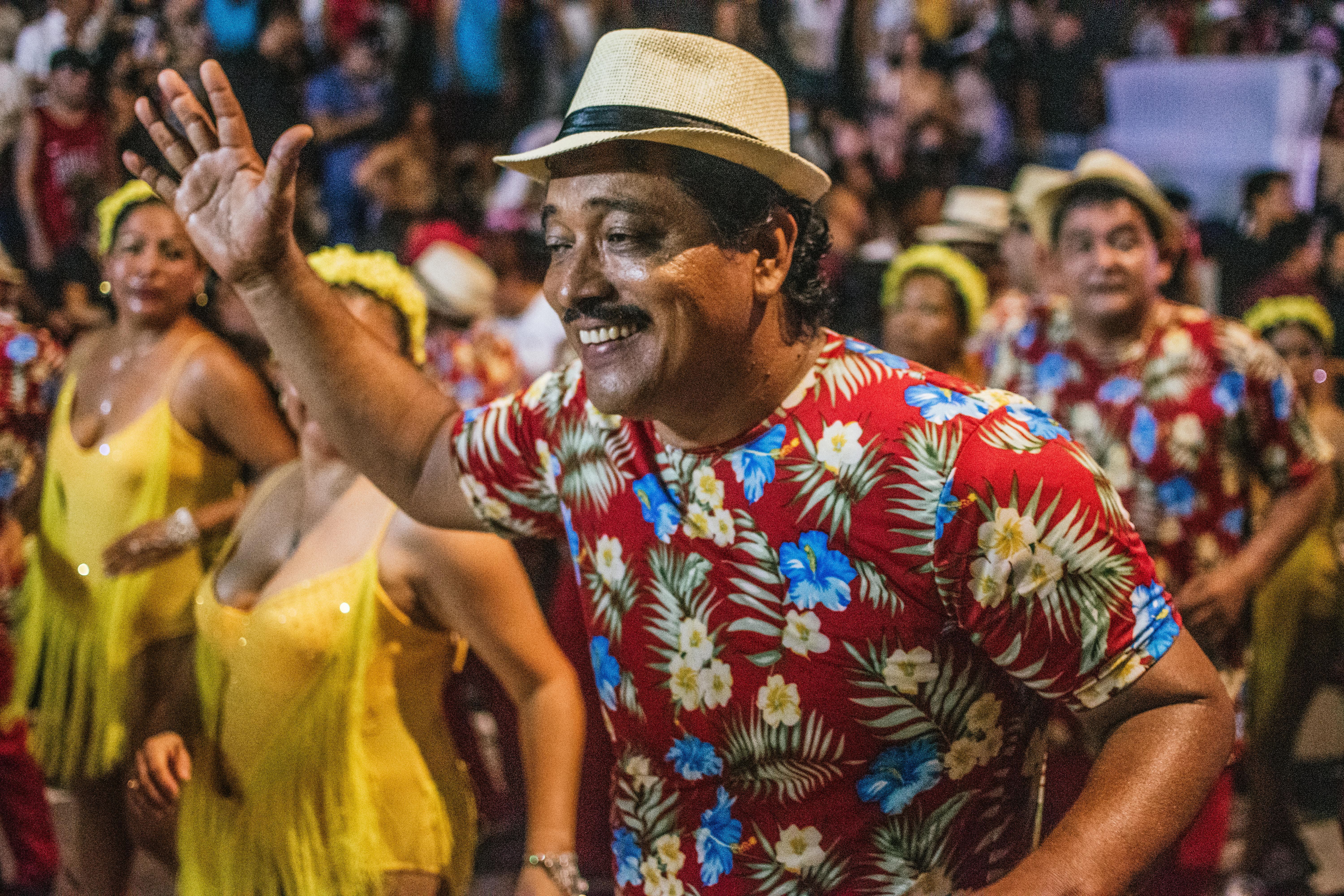 A Crowd Dancing during a Celebration · Free Stock Photo