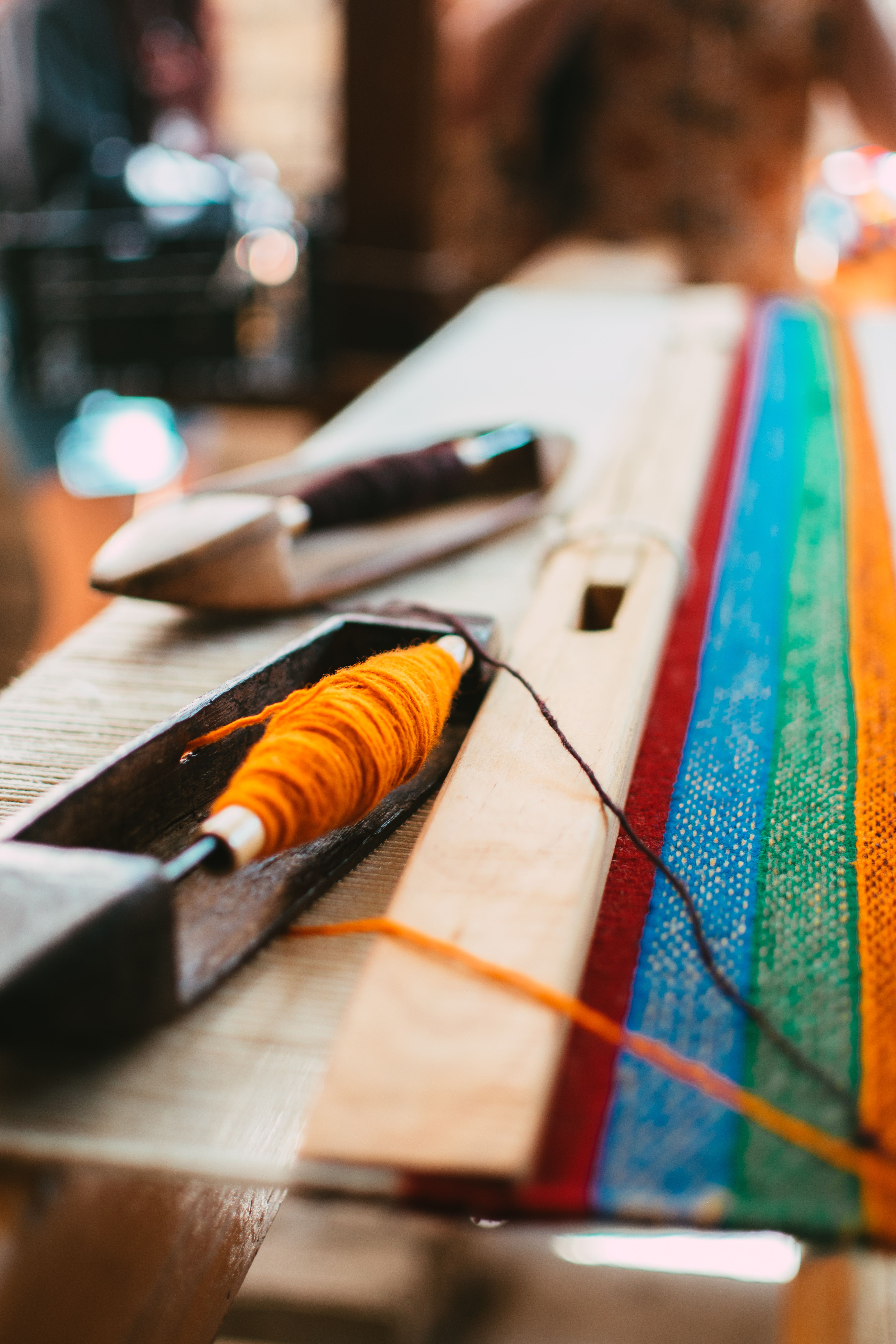 Close up of Colorful Thread · Free Stock Photo