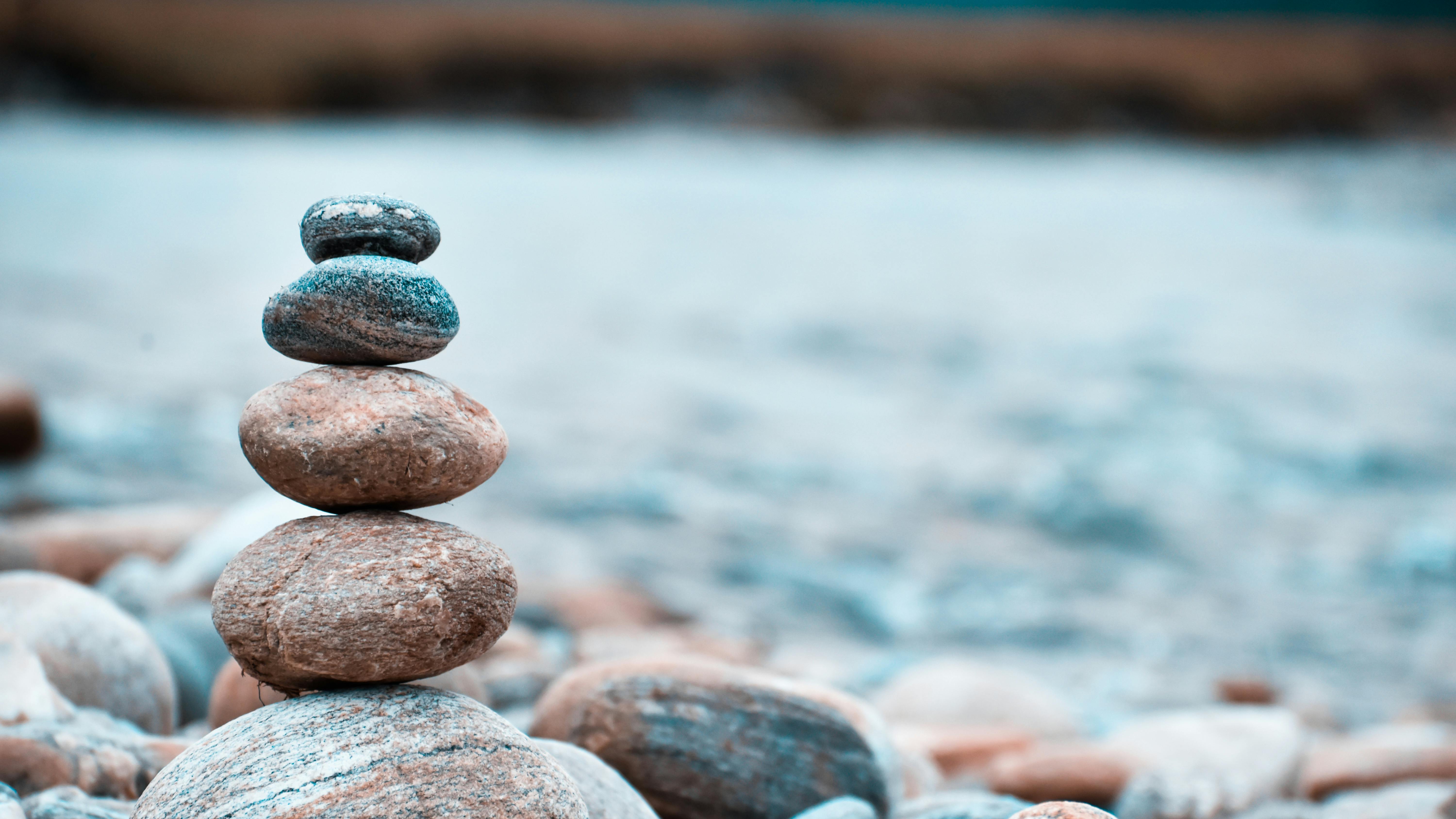 Close up of Stacked Rocks · Free Stock Photo