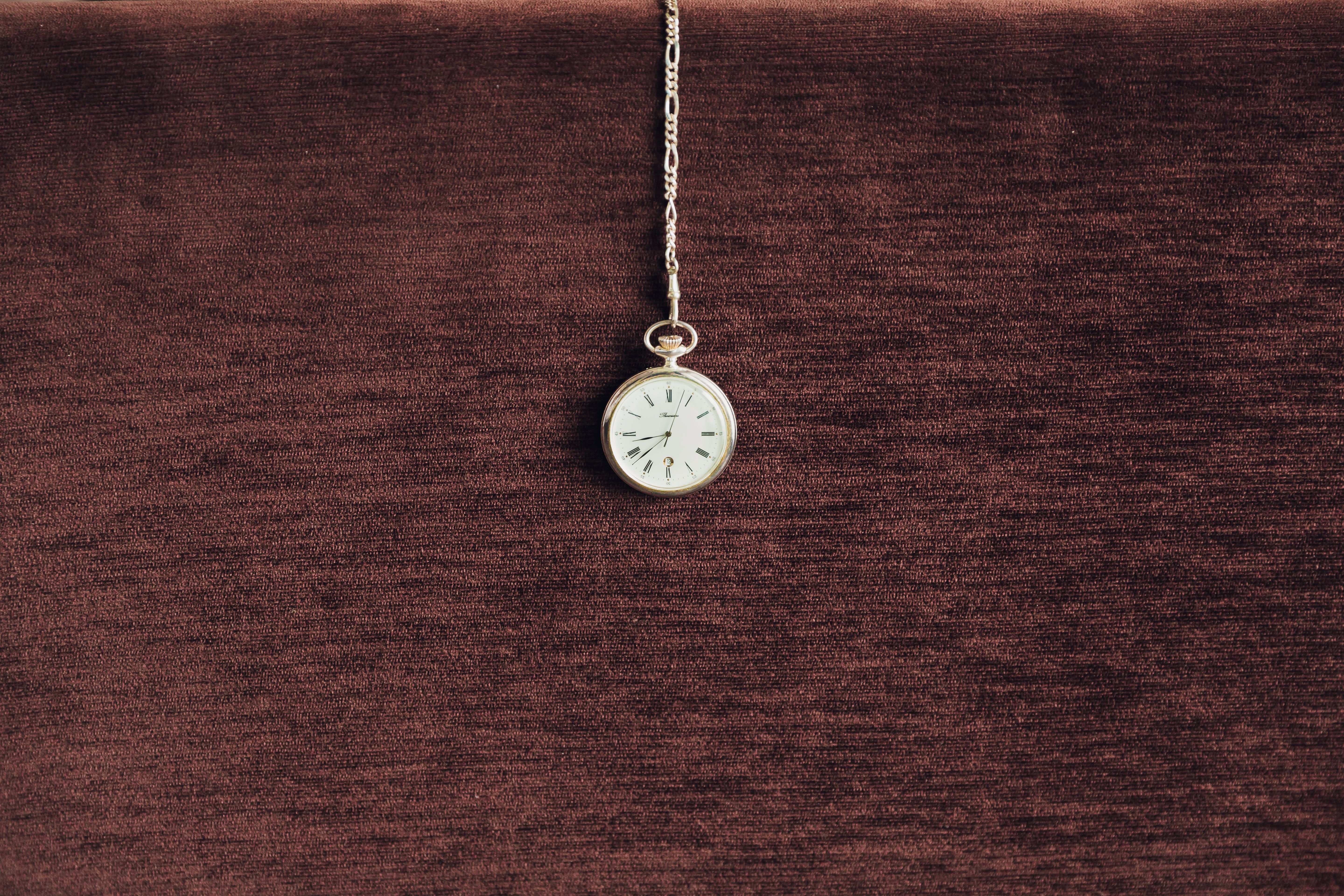 Gold-colored Chain Necklace With Watch Pendant · Free Stock Photo
