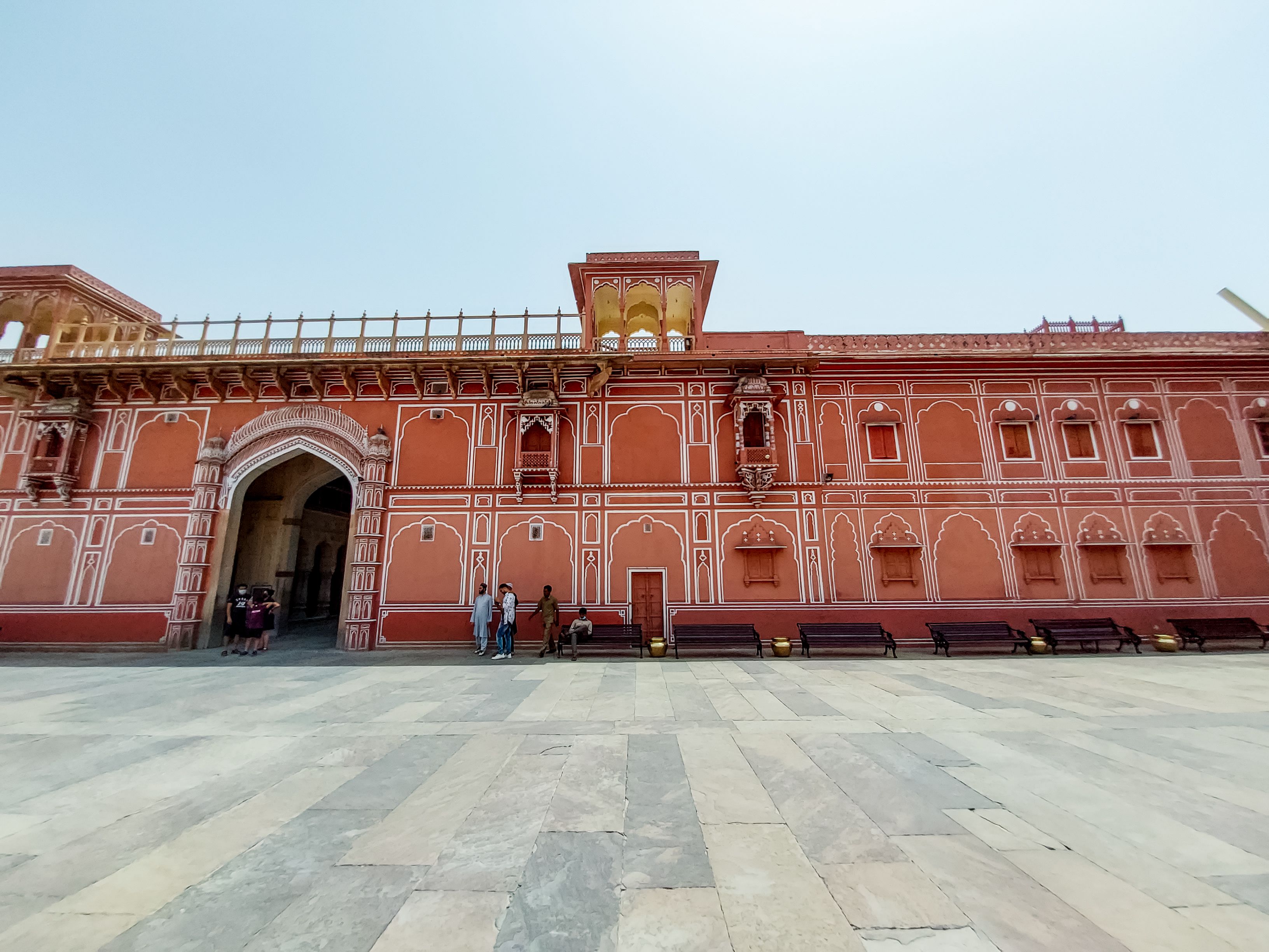 Facade of City Palace in Pink City, Jaipur, India · Free Stock Photo